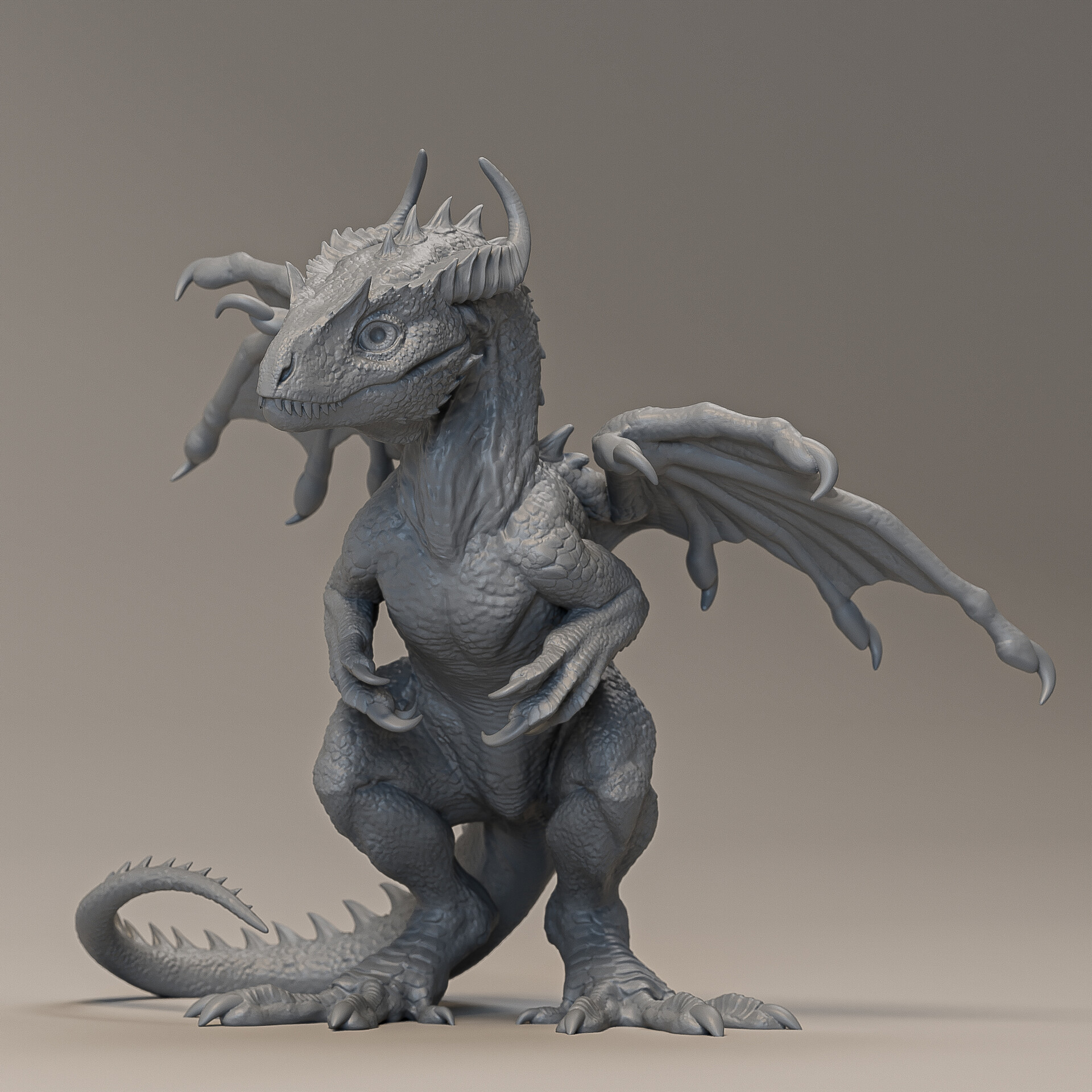 ArtStation - baby dragon print