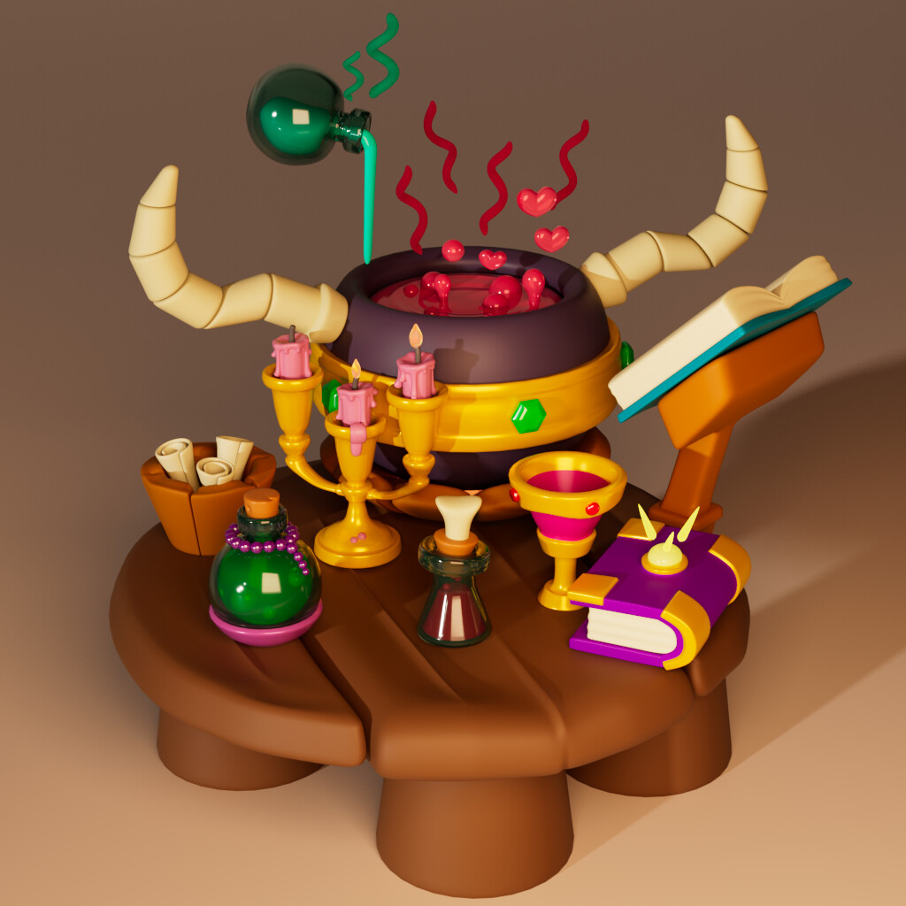 ArtStation - Boiling Cauldron