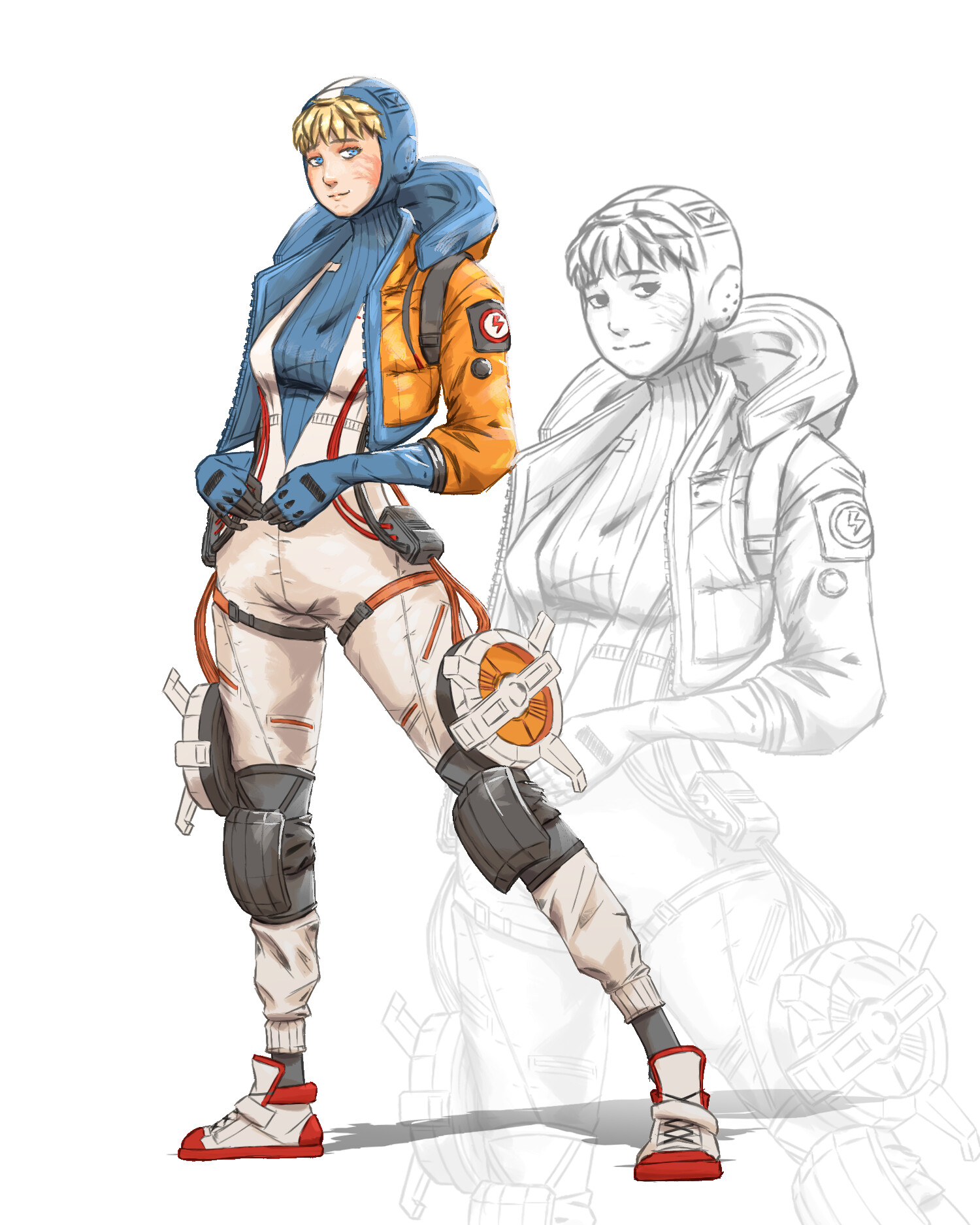 ArtStation - Wattson fan art from Apex Legends