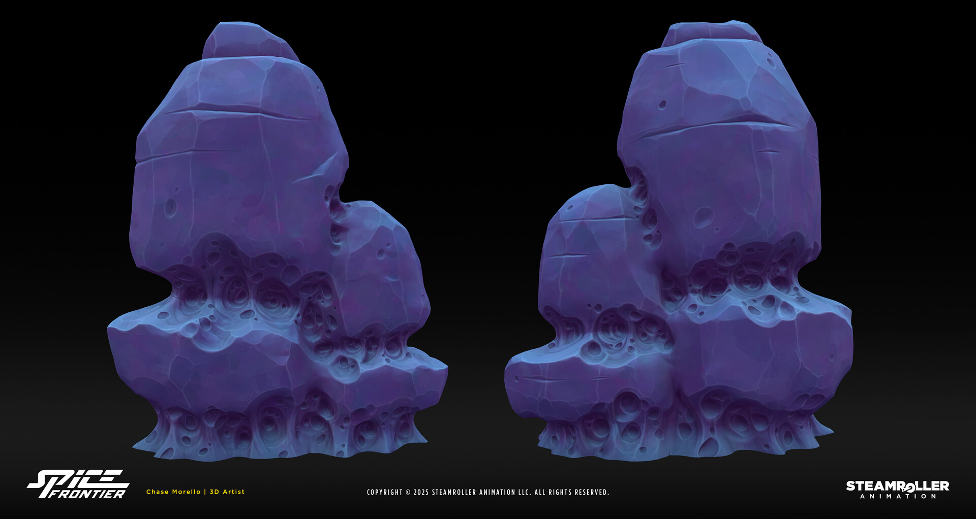 Chase Morello - Spice Frontier - Veltegar Rocks 3D Models