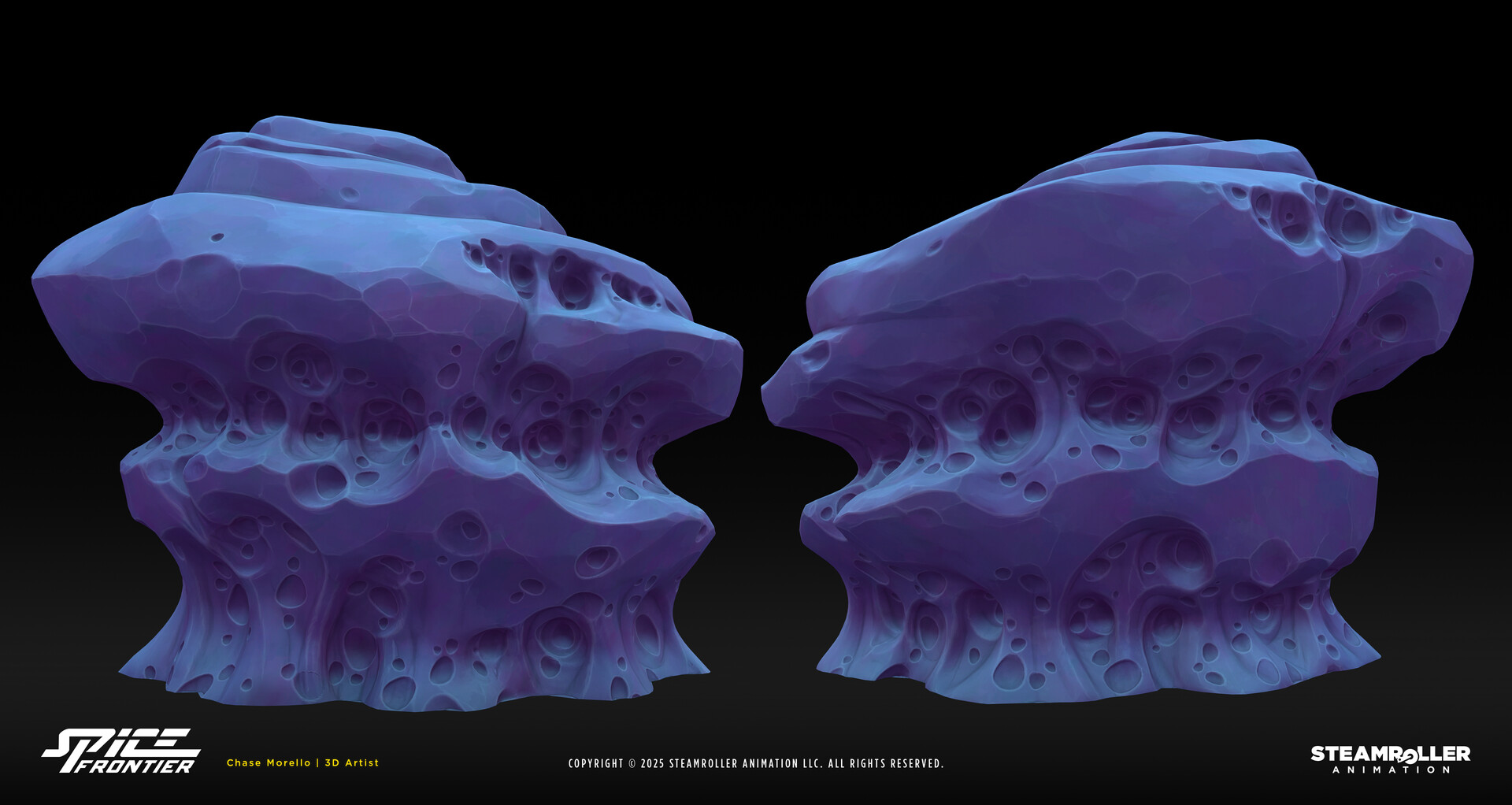 Chase Morello - Spice Frontier - Veltegar Rocks 3D Models