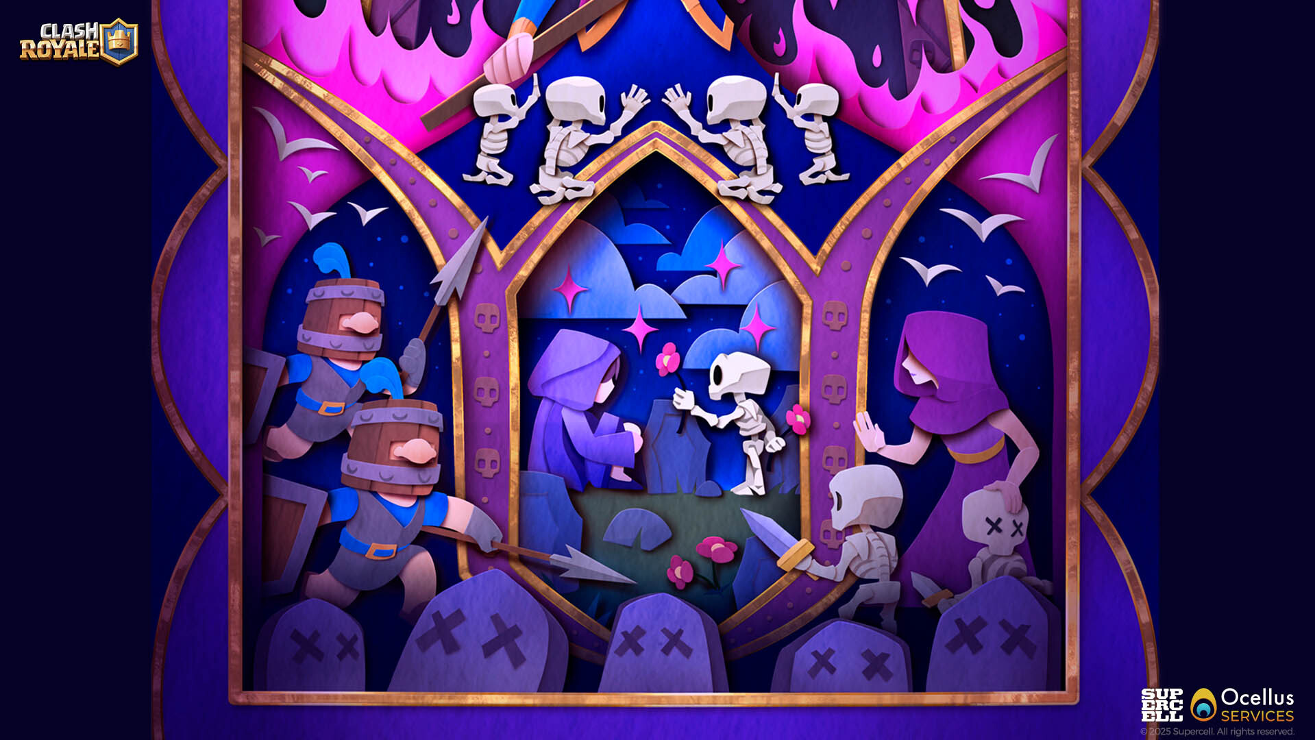 Ocellus - SERVICES - Clash Royale - Loading Screen & Social Media ...