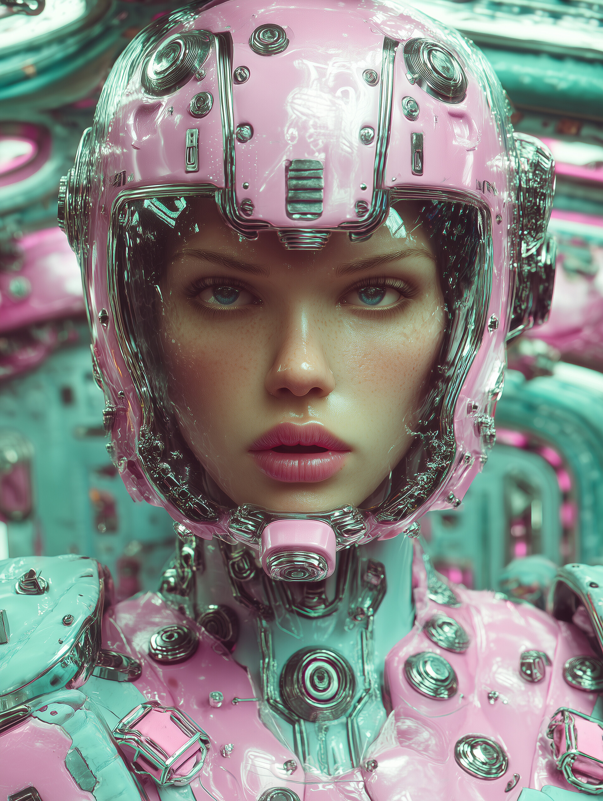 ArtStation - Neotica Retro-Futurist Puzzlewear