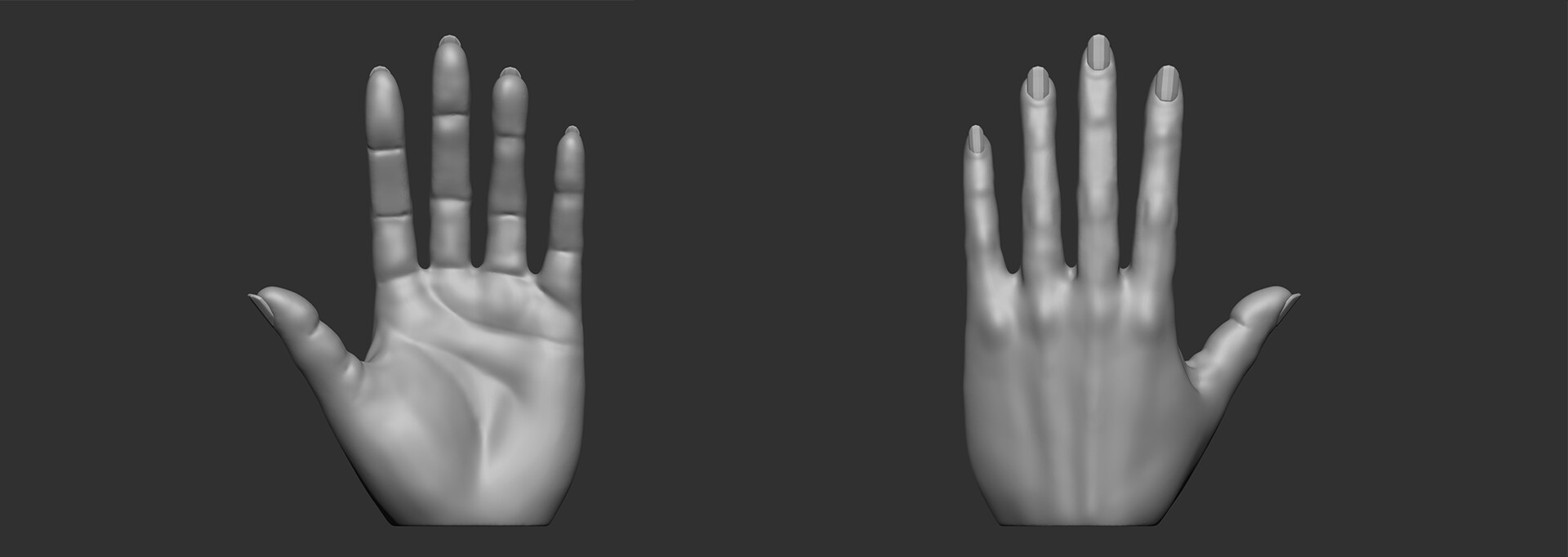 ArtStation - ZBrush Hand Sculpt