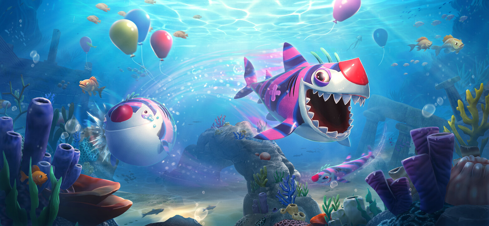 ArtStation - Hungry Shark World - Clowncy VFX