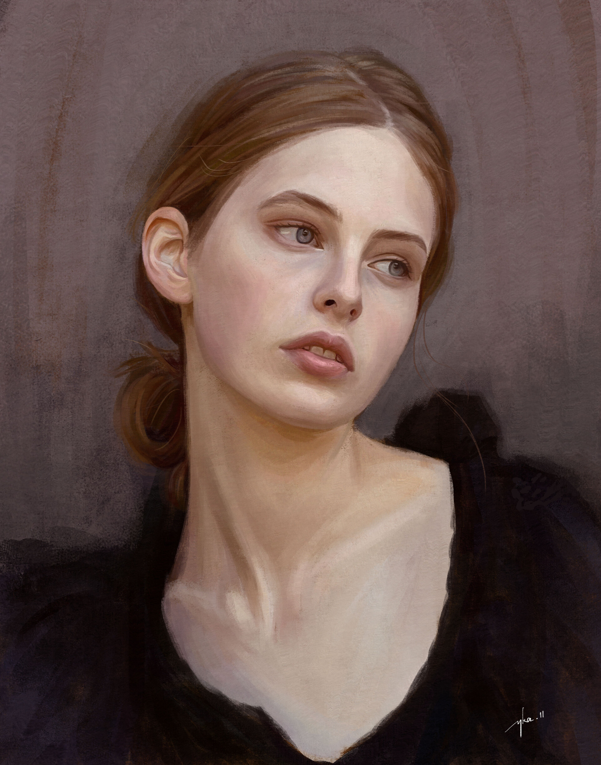 ArtStation - ∆ Portrait study