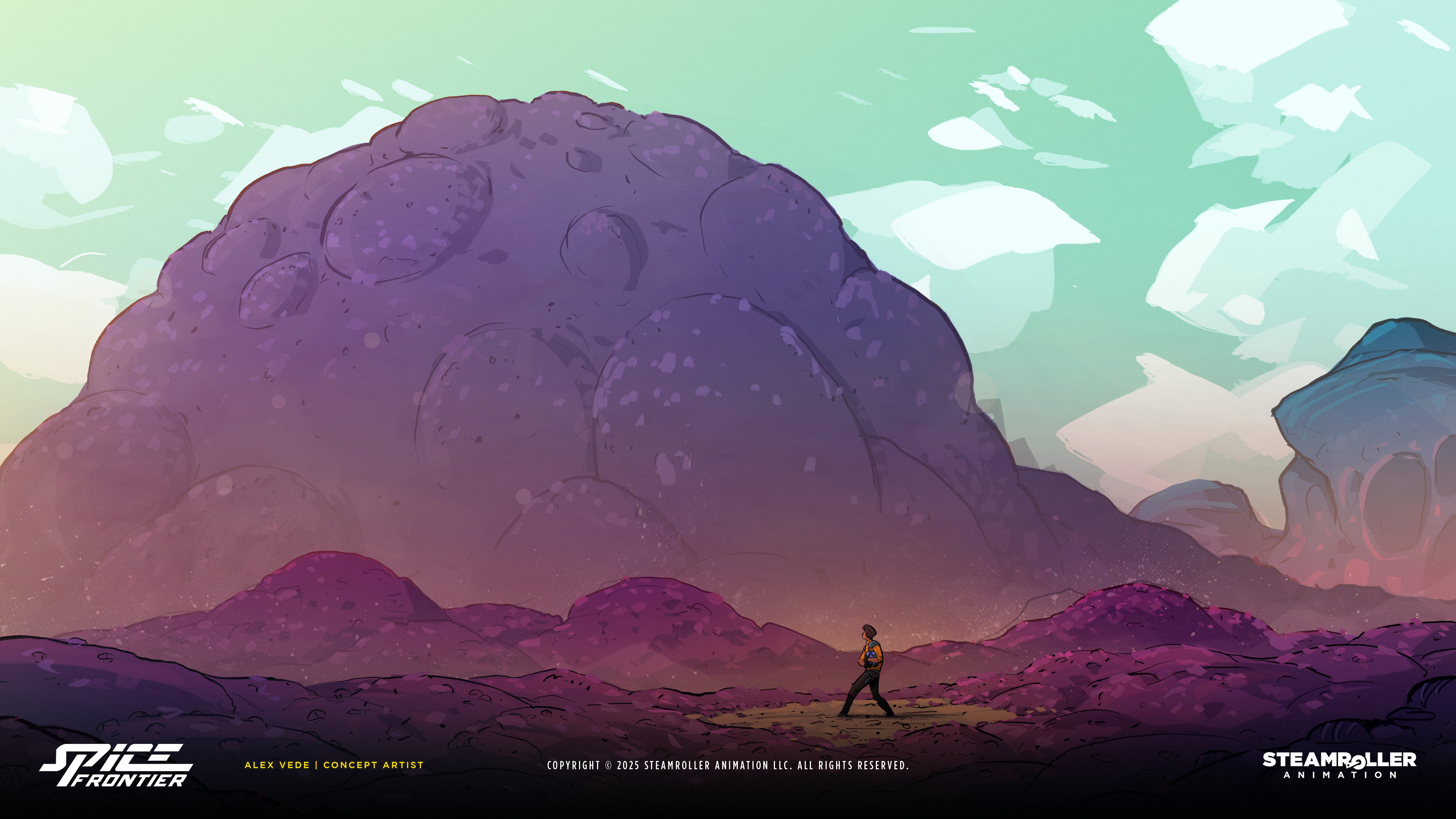 Steamroller Animation Spice Frontier Art Blast - ArtStation Magazine