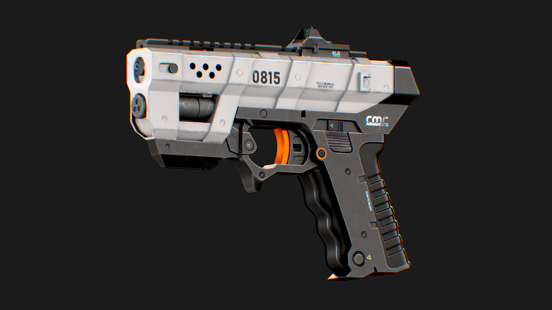 ArtStation - Sci-Fi Weapon – Game-ready asset