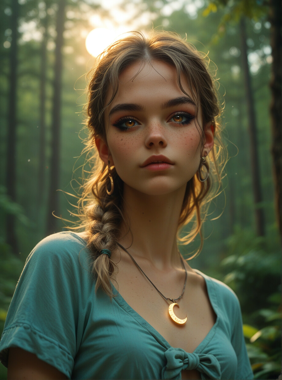 ArtStation - Artemis in the forest