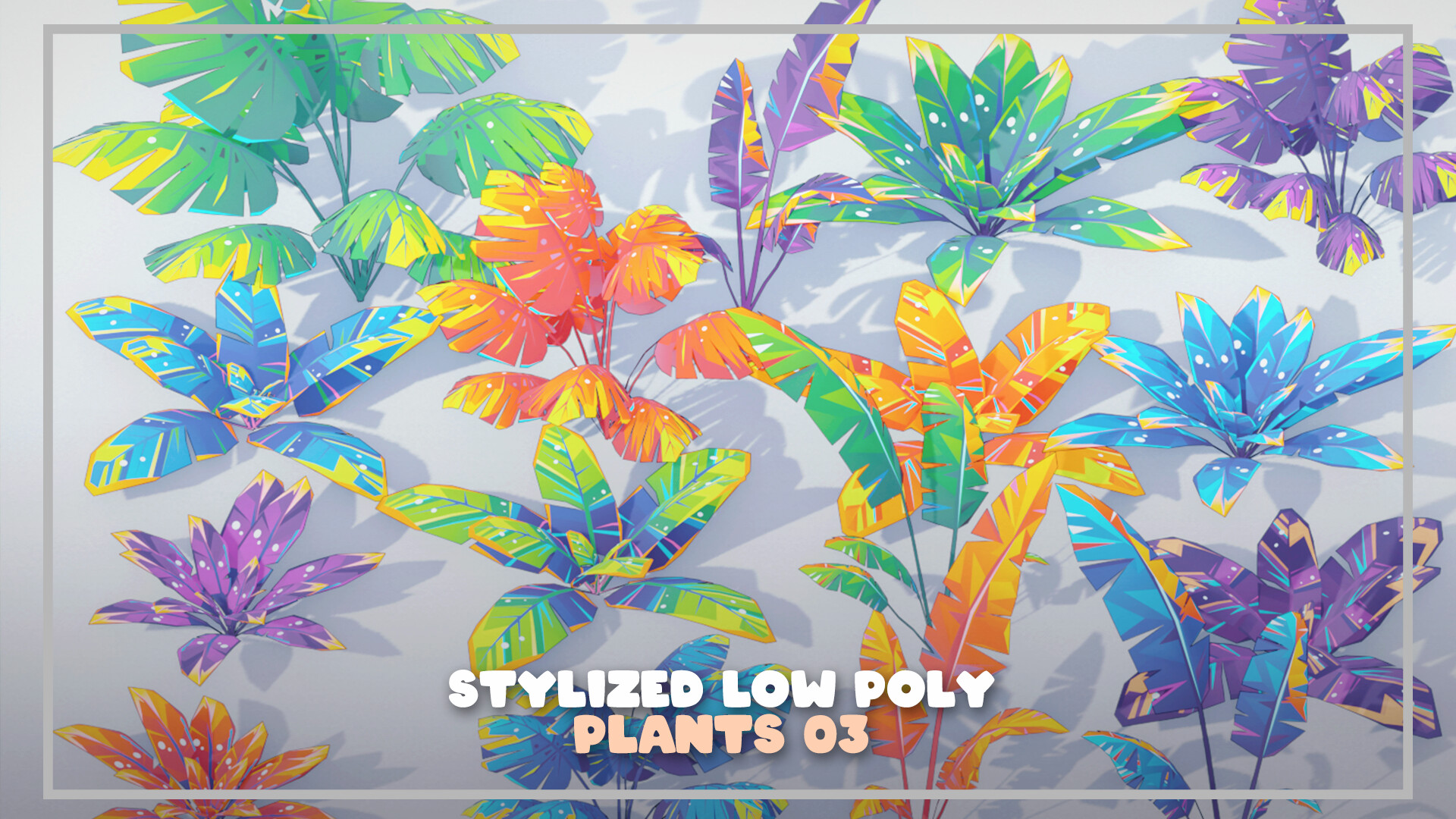 ArtStation - Stylized Plants Pack 03