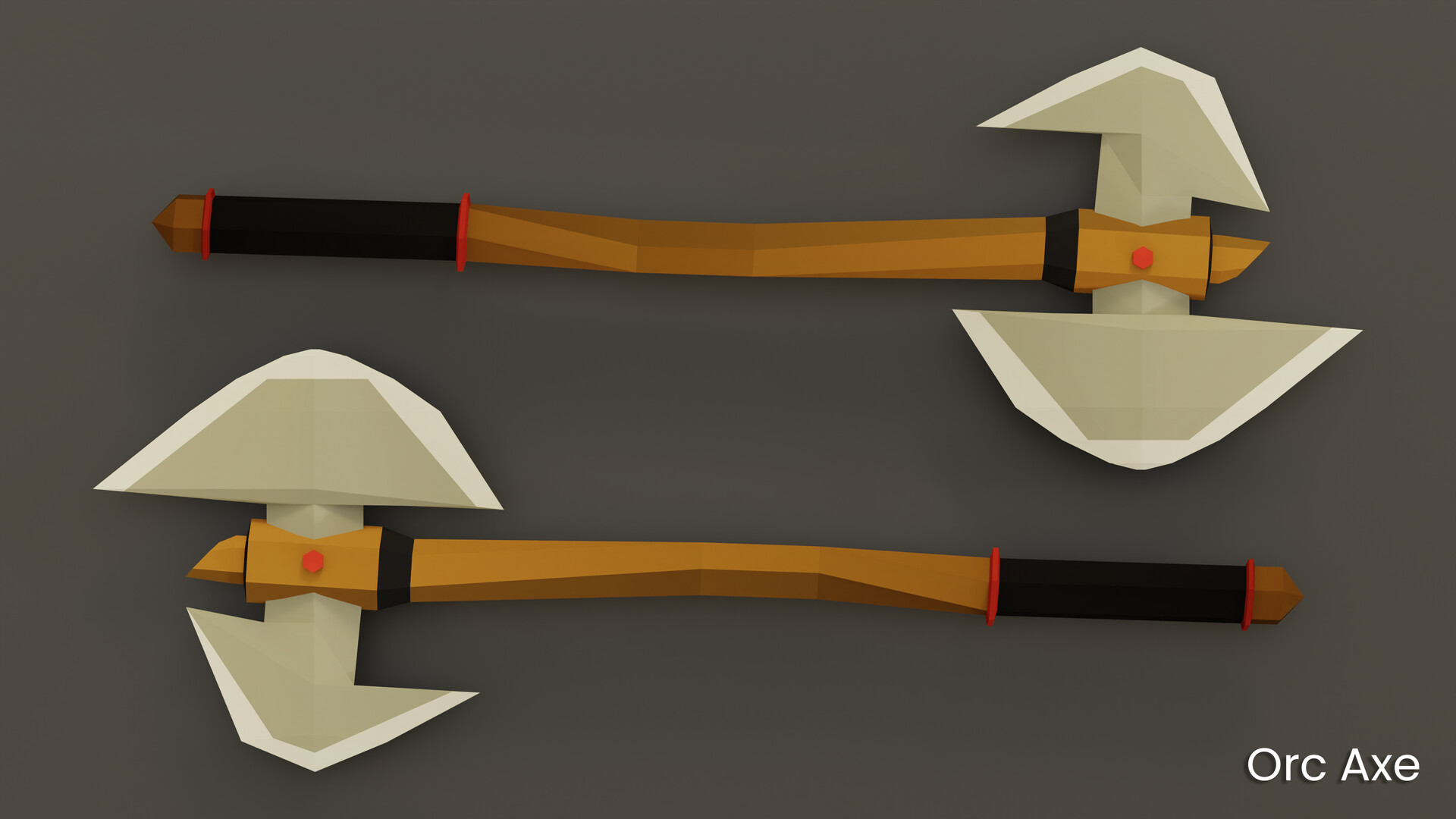 Karthikeyan Senthur Pandy - Lowpoly Assets - Weapons