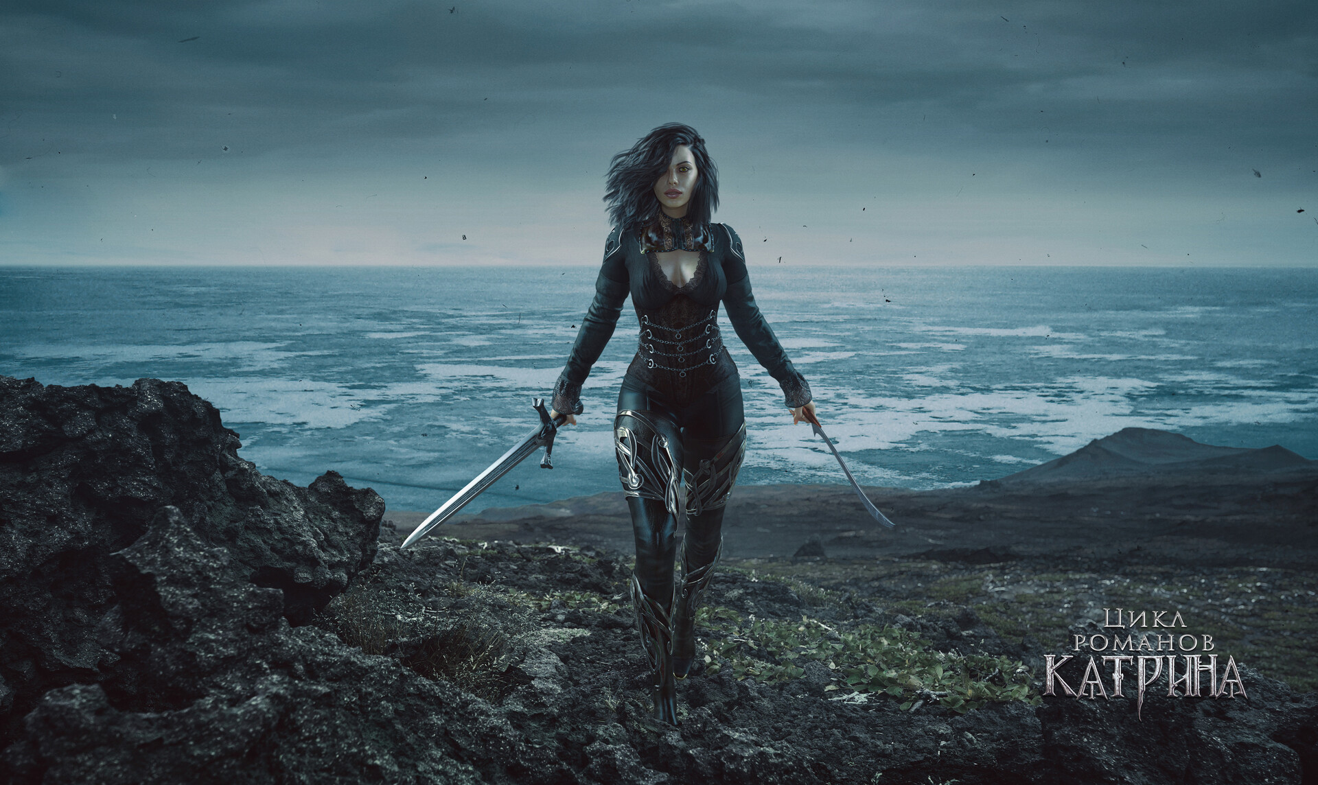 ArtStation - Katrina The Dark Warrior