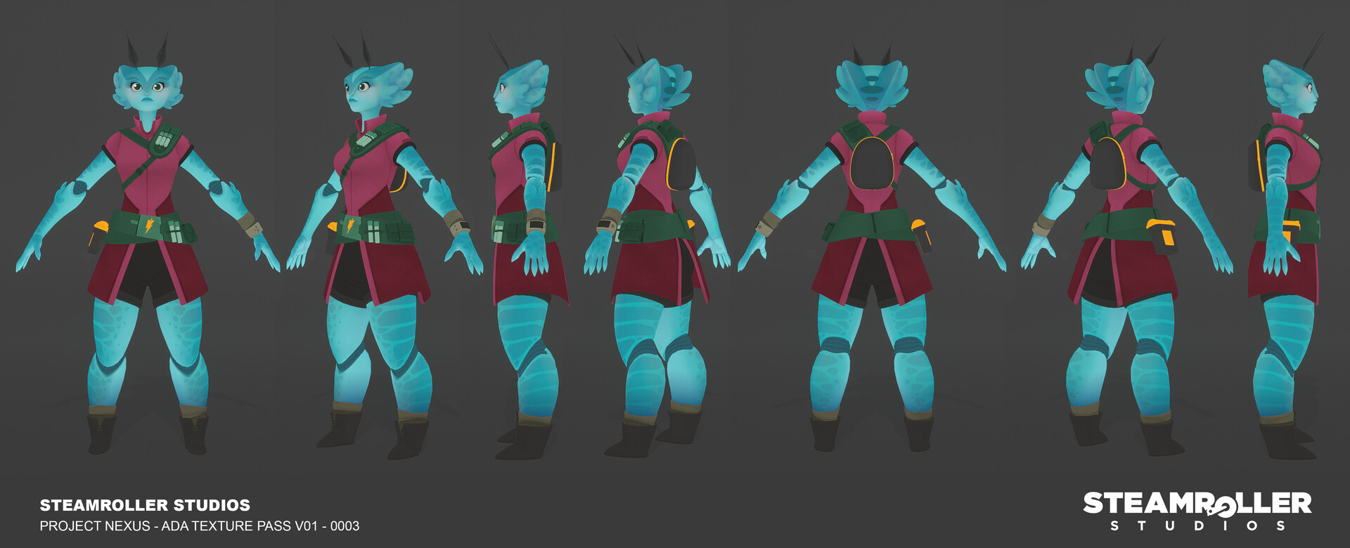 Sara Wilde - Spice Frontier - Ada - Initial Lookdev