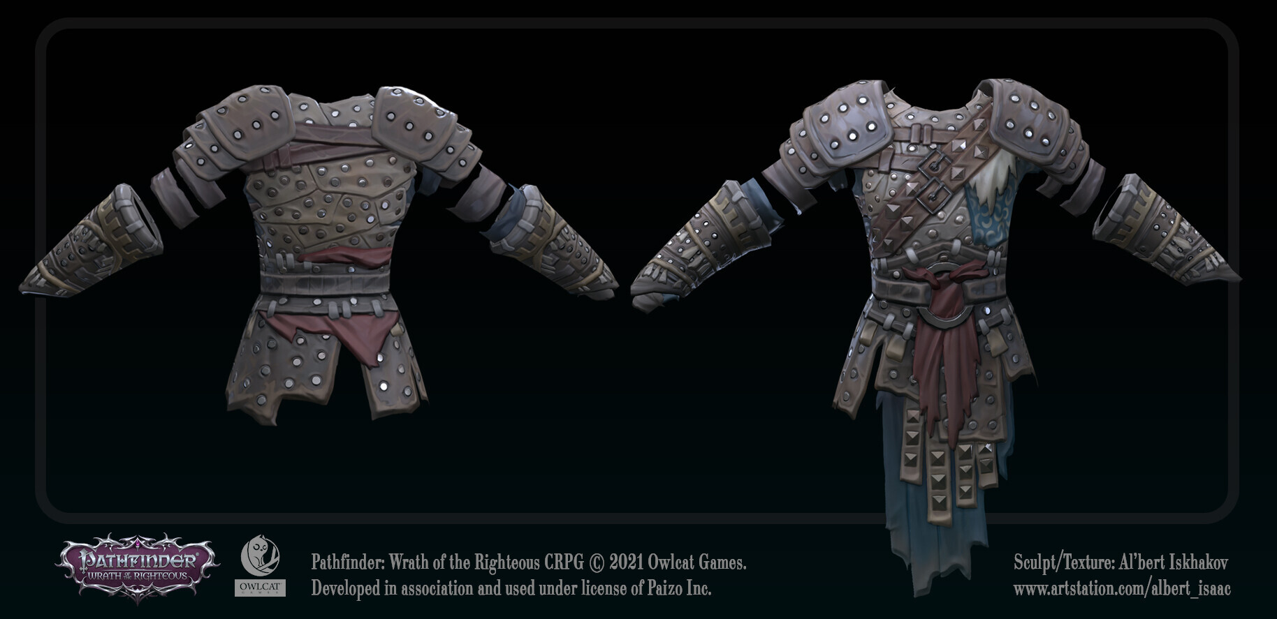 ArtStation - Pathfinder: Wrath of the Righteous | Armor