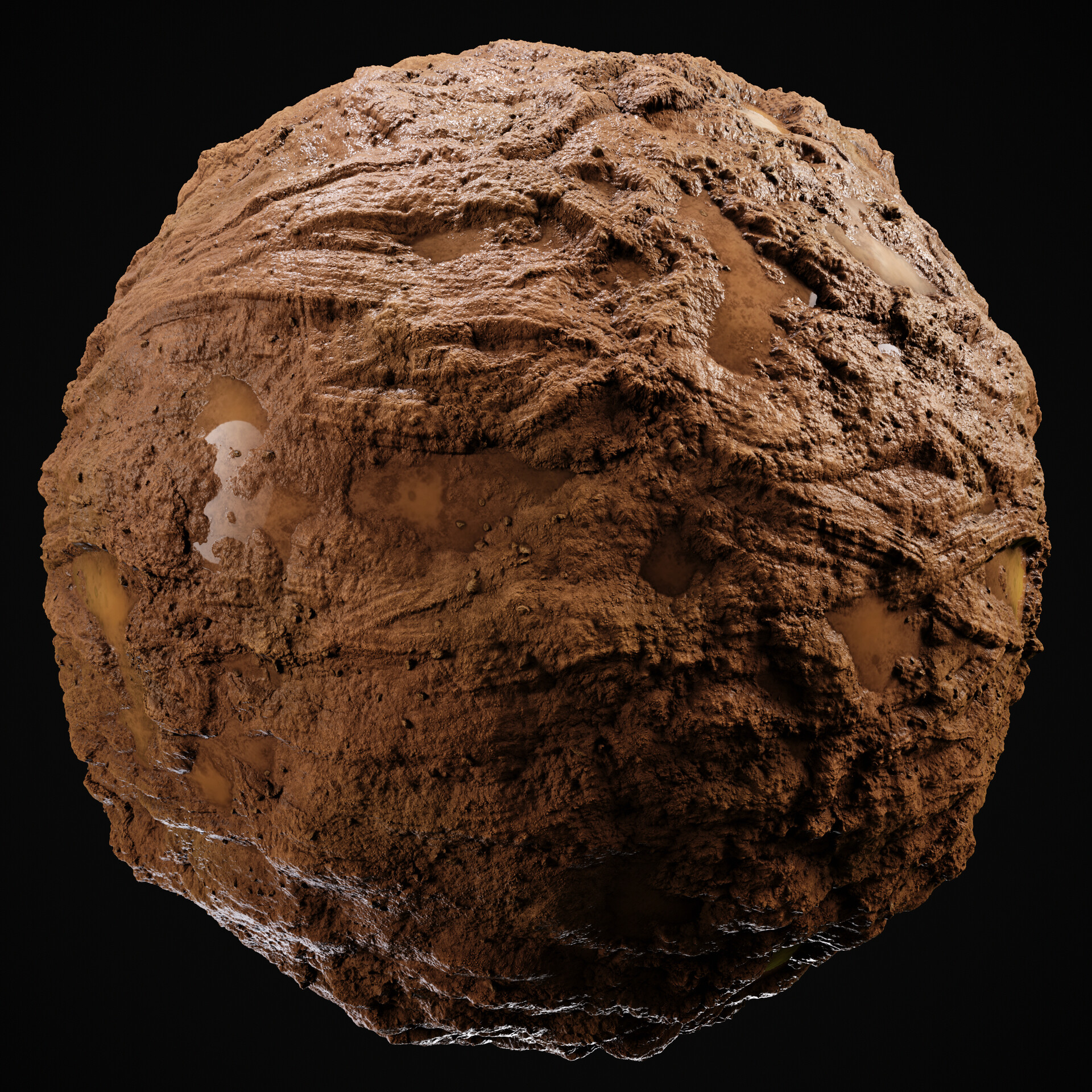 ArtStation - Wet Mud Ground