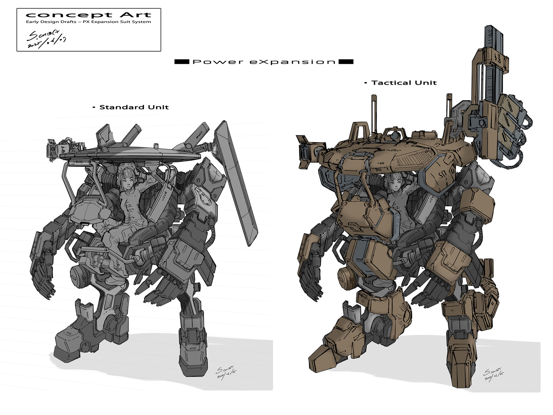 ArtStation - SF concept idea sketch