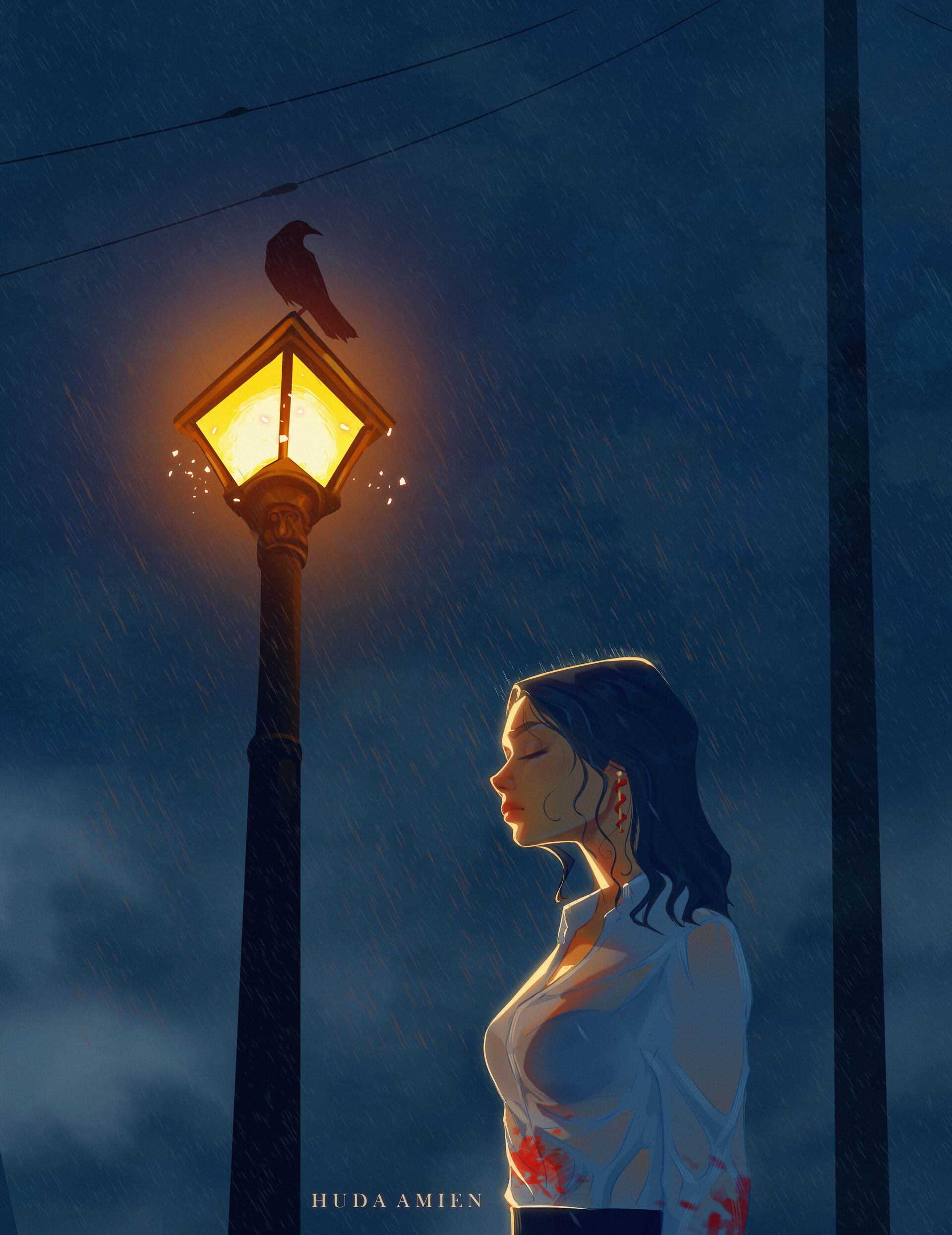 ArtStation - Rain... oc Tapena