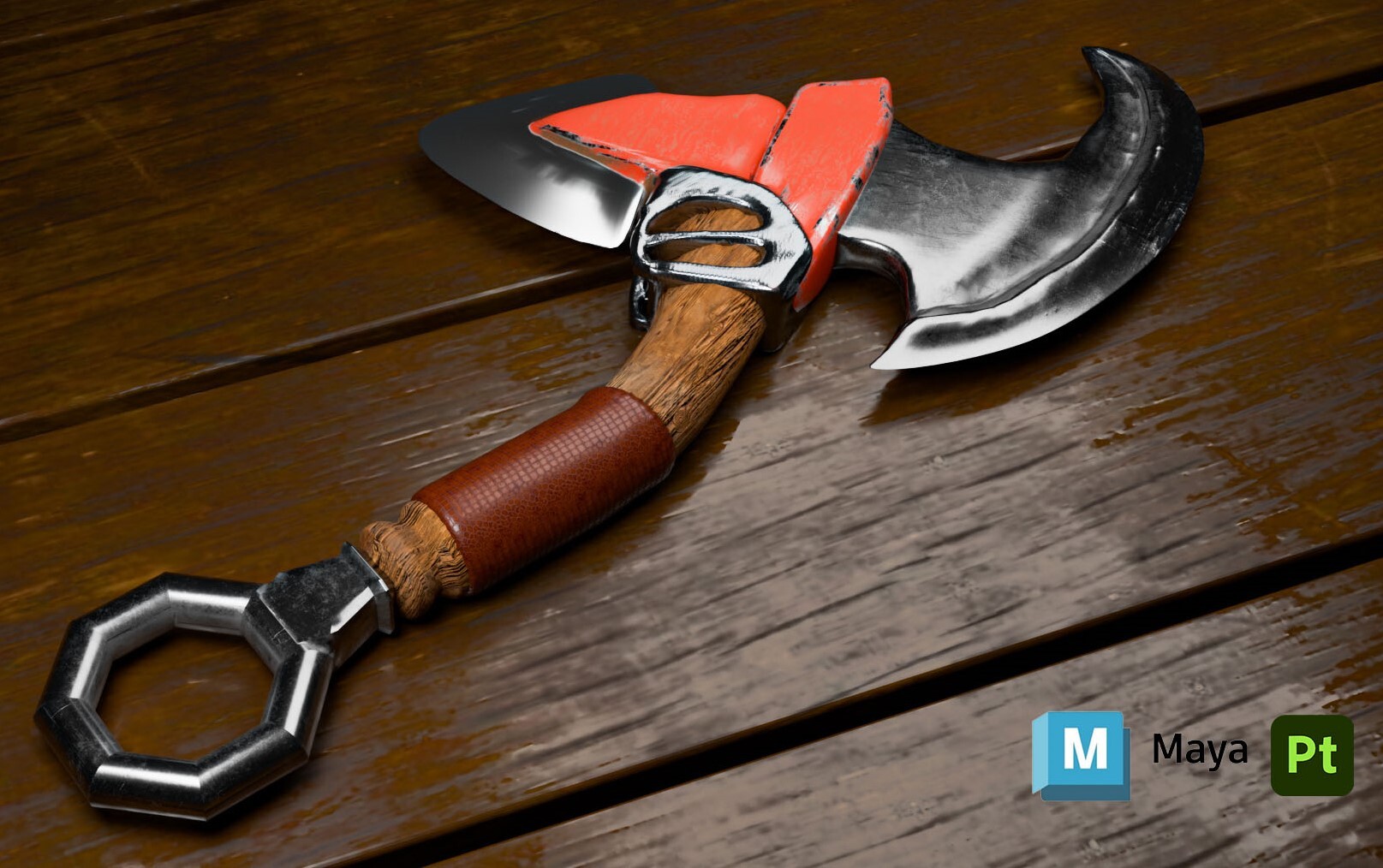 ArtStation - AXE 3D MODELING