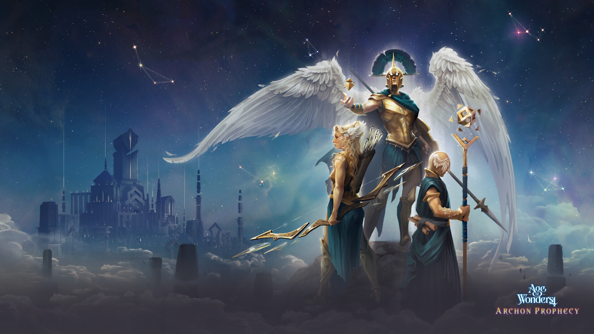 Elle R'hur - Age of Wonders 4: Archon Prophecy Key Art