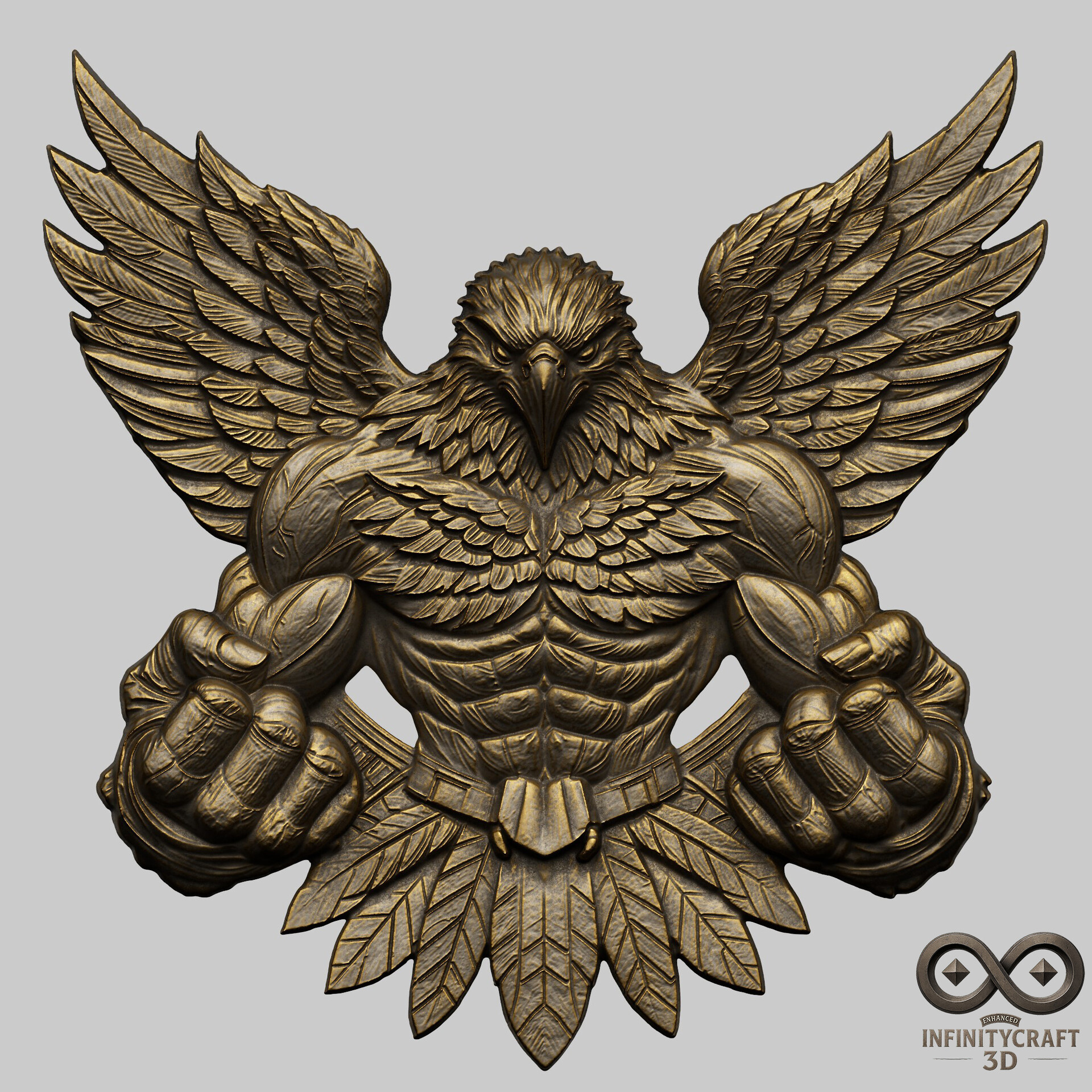 ArtStation - Avenger Eagle STL file for 3d printing or CNC
