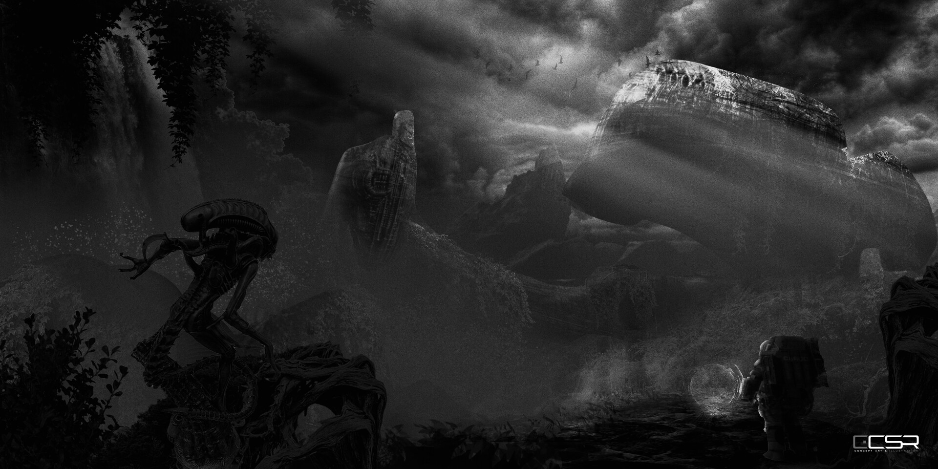 prometheus paradise lost concept art