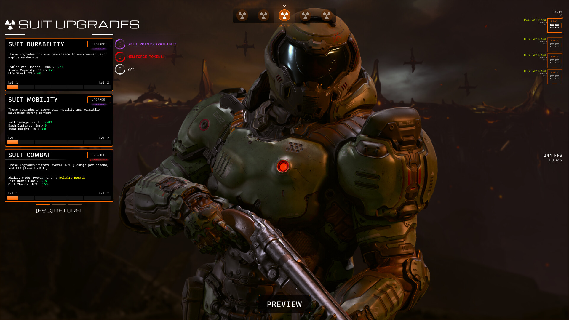 ArtStation - Doom Inspired UI