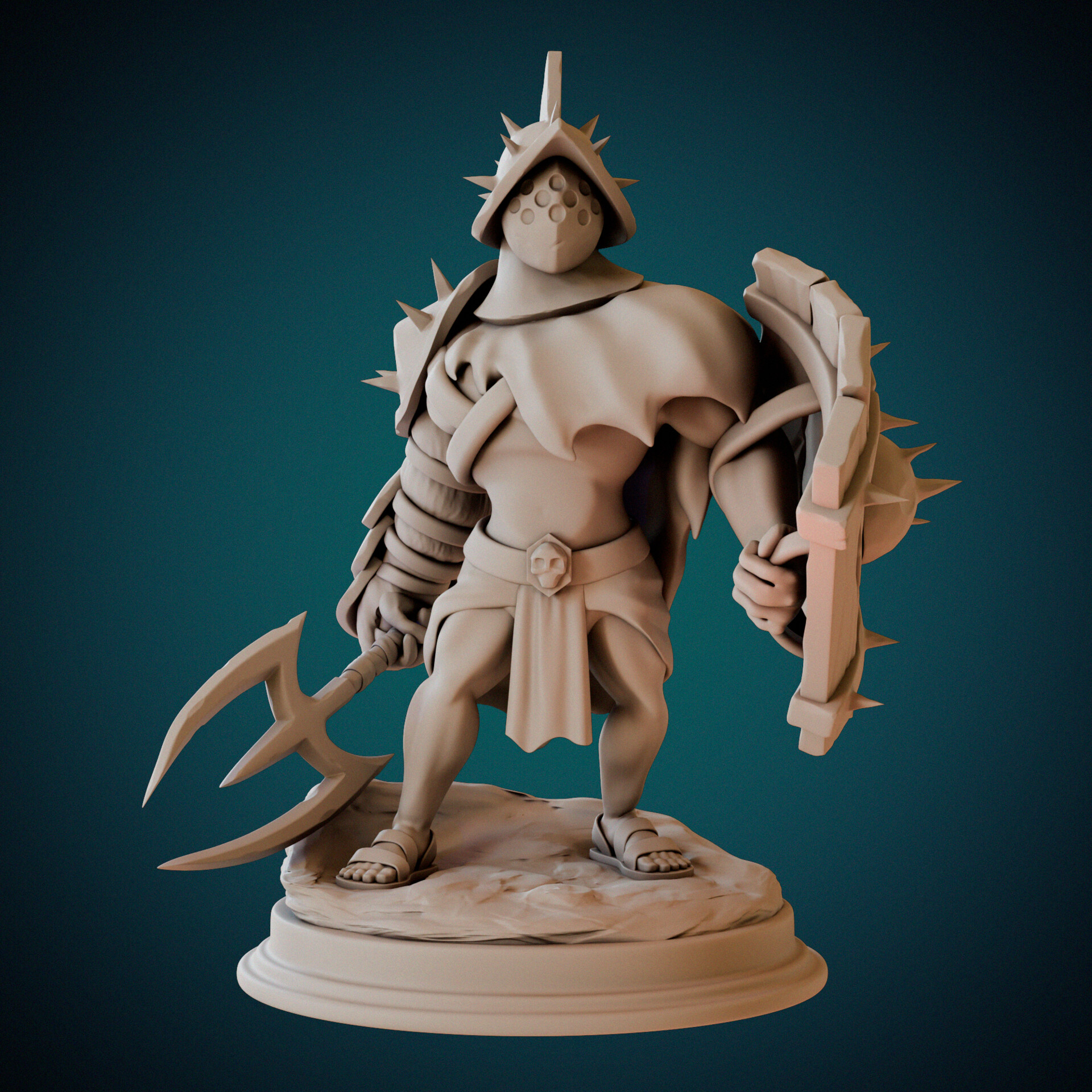 ArtStation - Gladiator 3D Model
