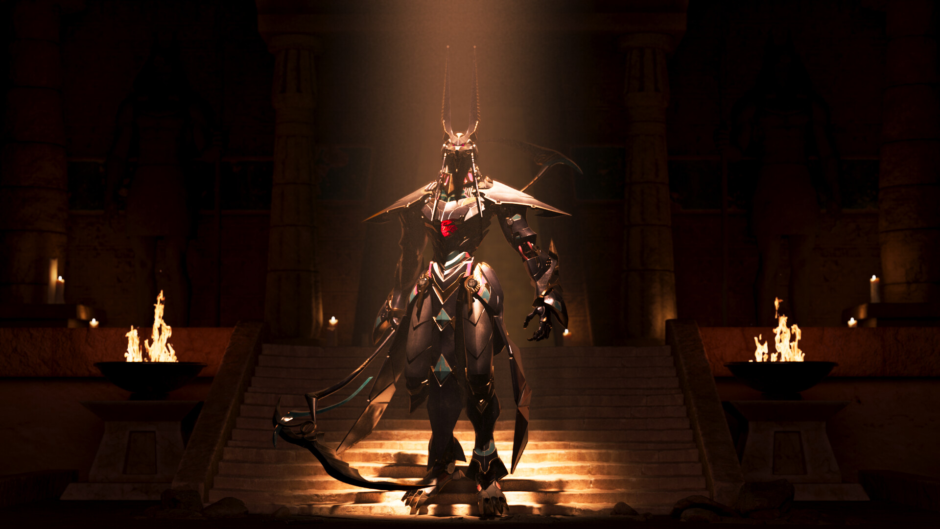 ArtStation - Undead Trial : Anubis