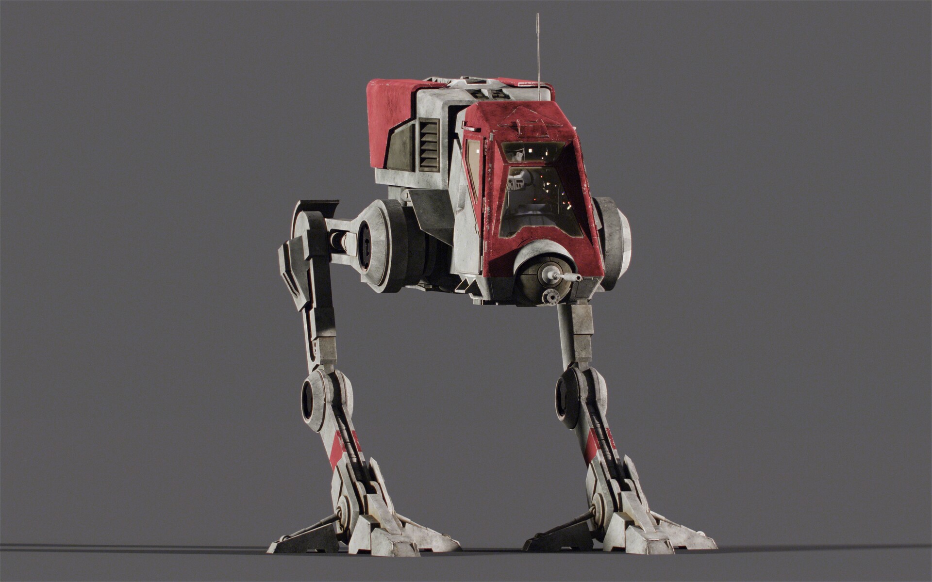 ArtStation - Republic All Terrain Personal Transport (AT-PT) ( Rendering - Lighting )