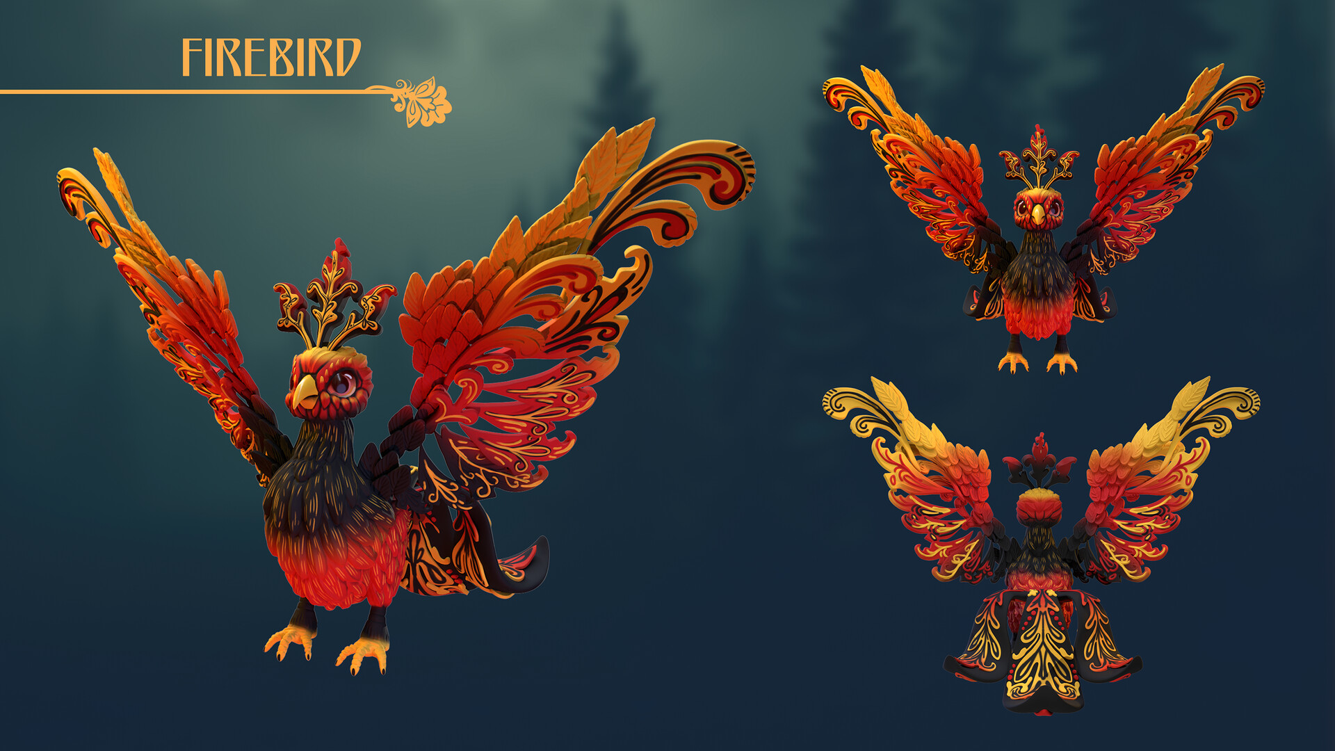 Julia Ilina - Vasilisa & firebird