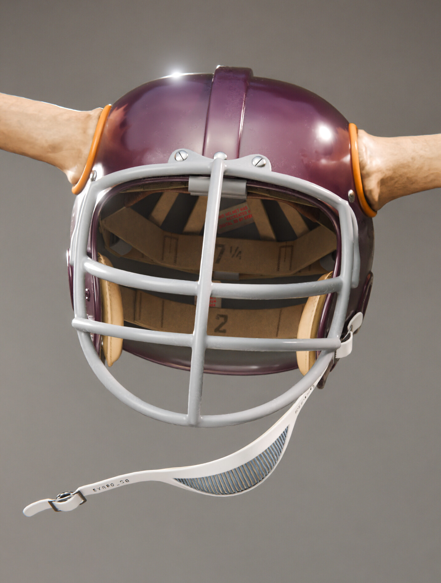 Simon Brokmann - 3D Art - "Moose" Carl Eller