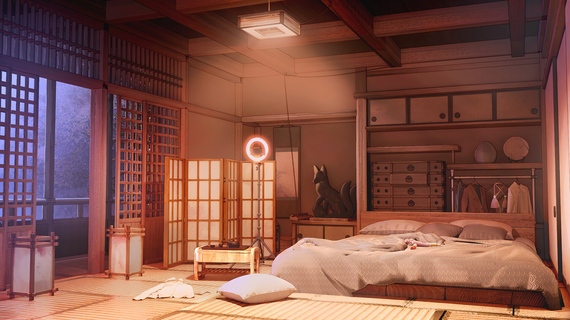 An Ting Shih - 妖狐的深夜直播背景工作圖