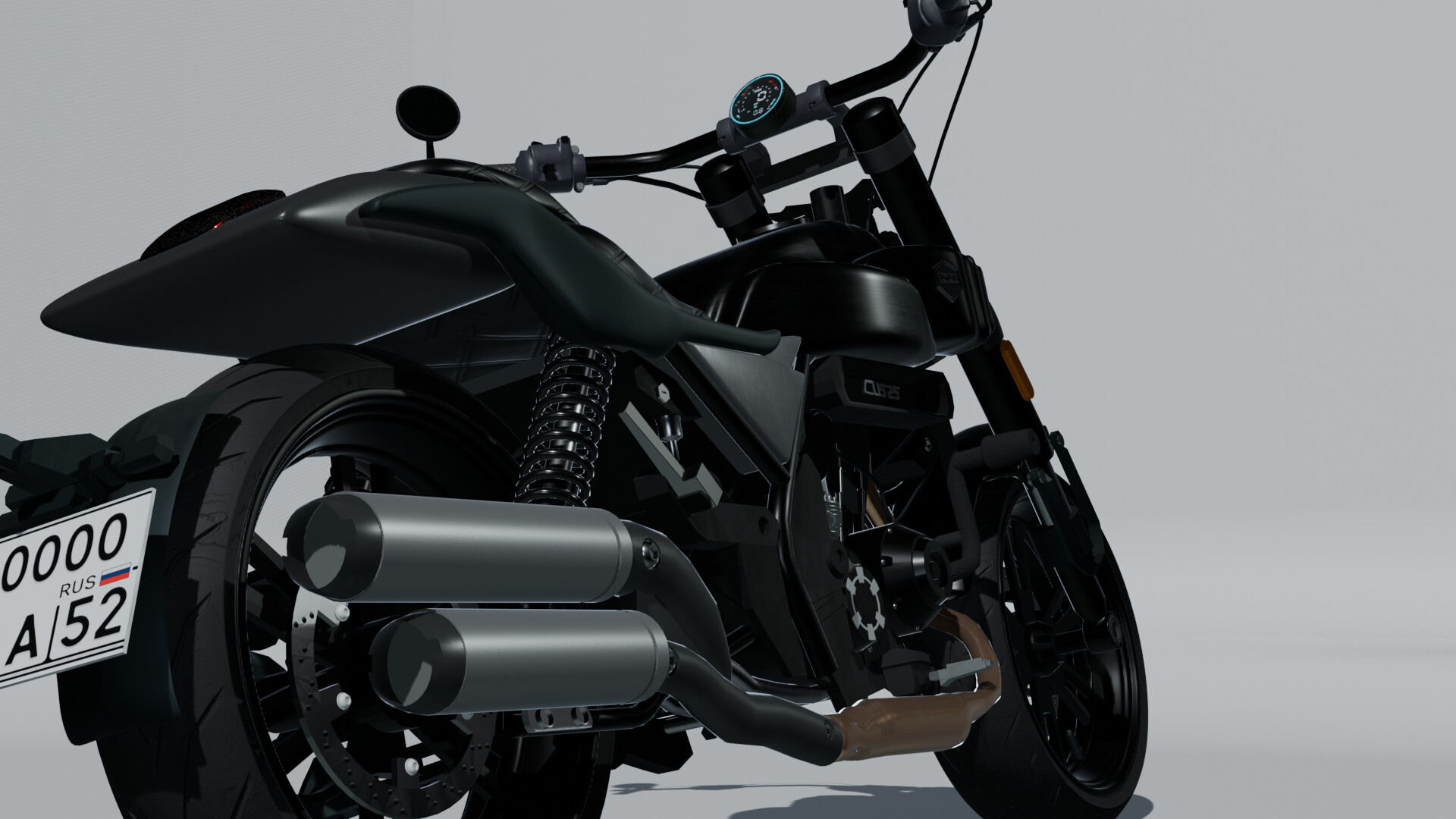 ArtStation - motorcycle "VOGE CU525"