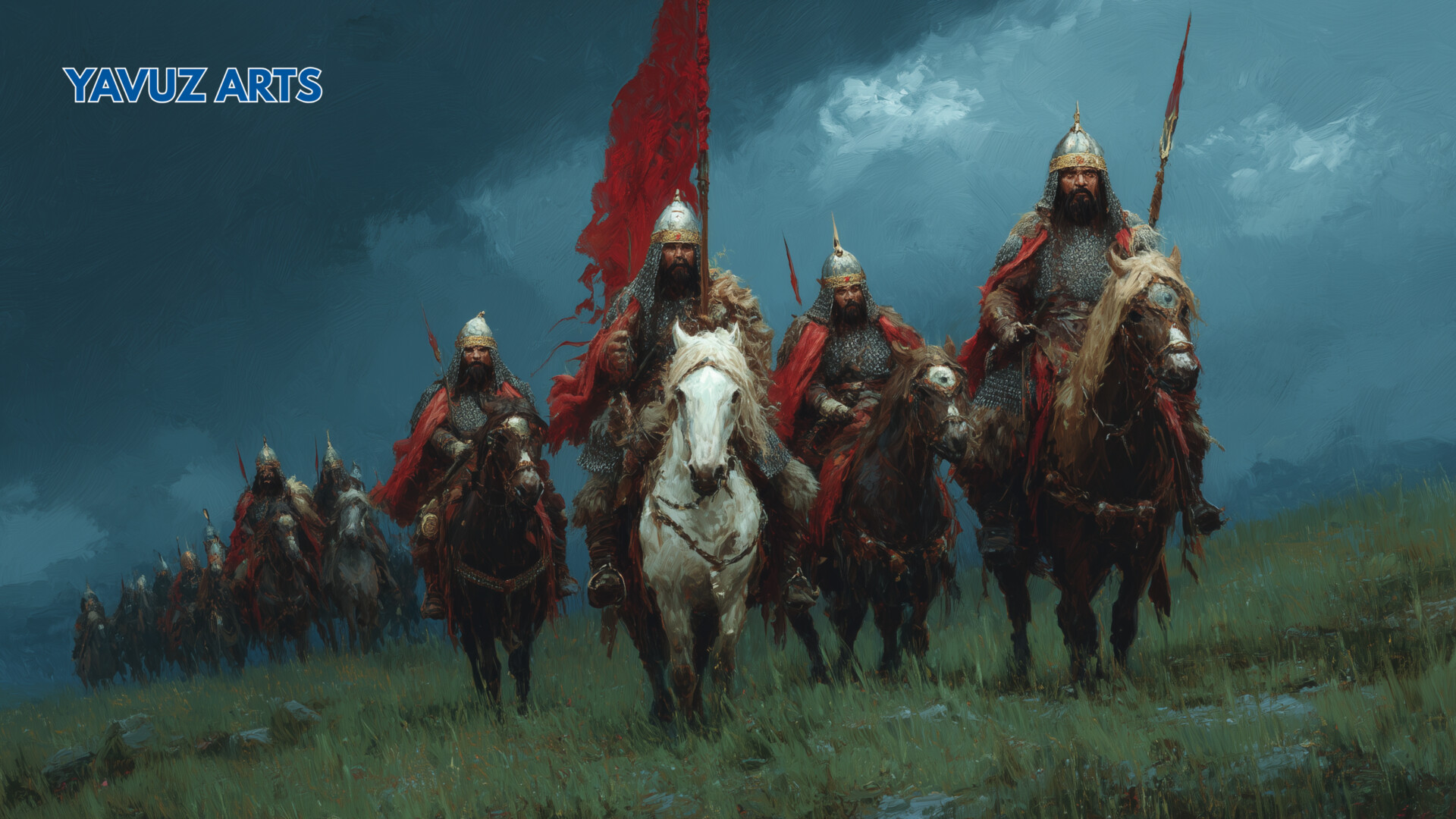 ArtStation - Magyar Arrival in the Carpathian Basin | Khan's Den