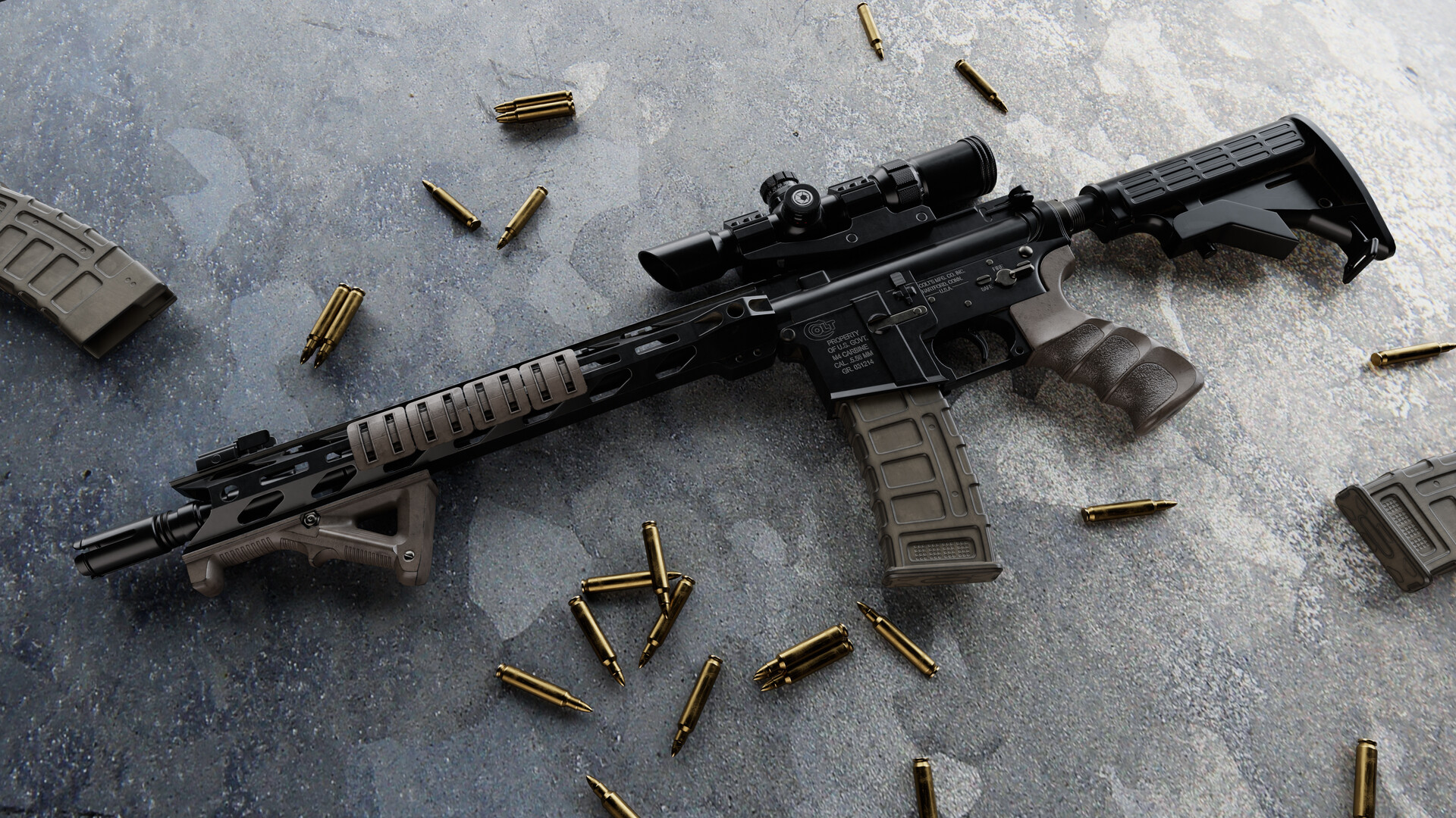 ArtStation - AR-15 study