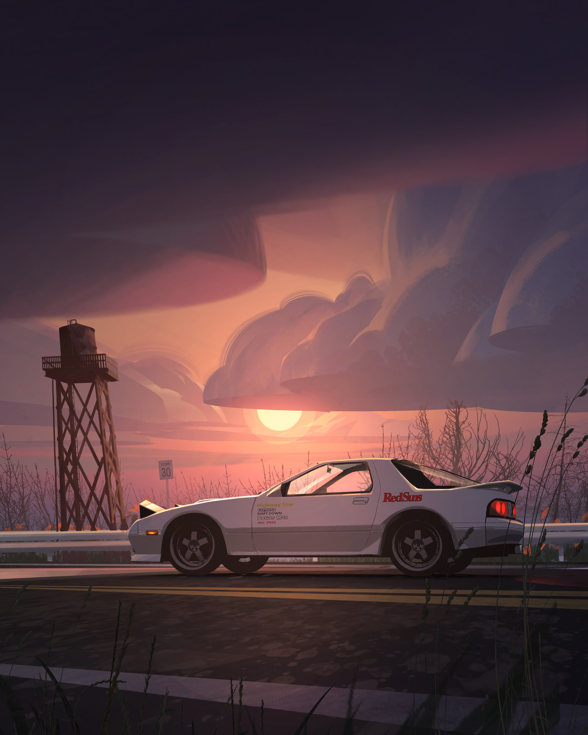ArtStation - RX-7-FC3S