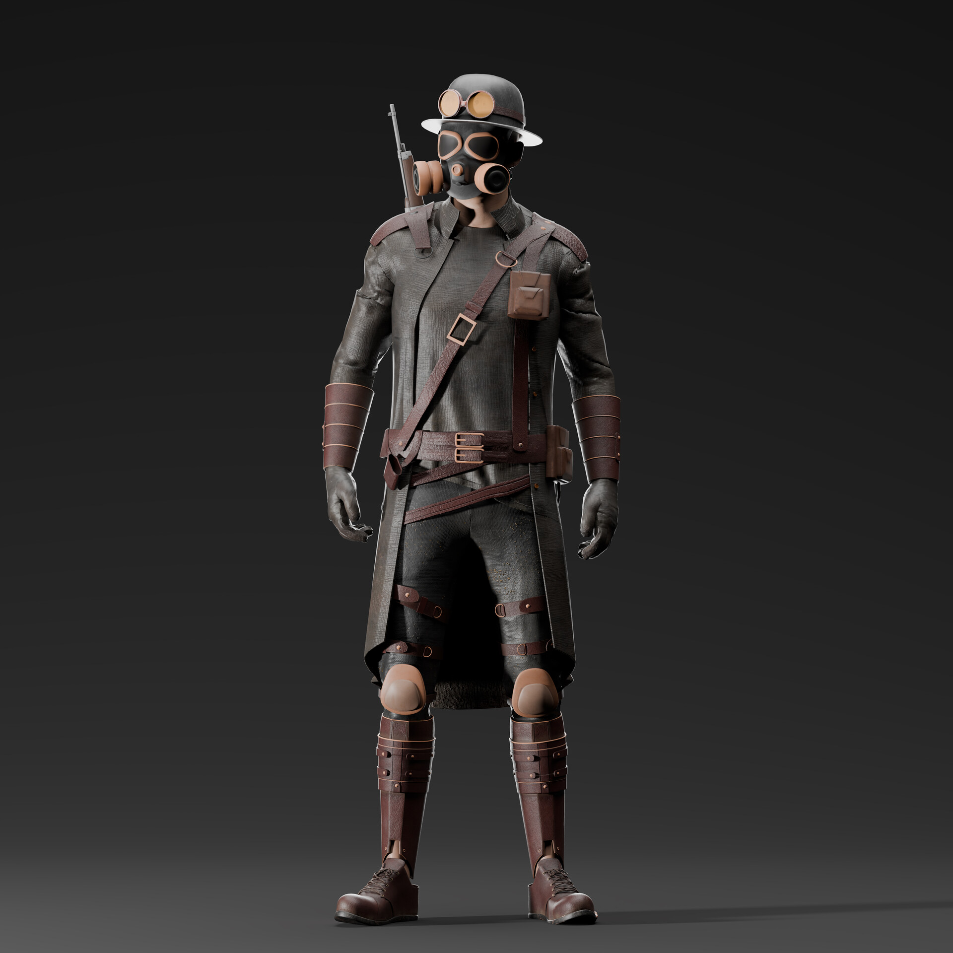 ArtStation - Post-Apocalyptic Character