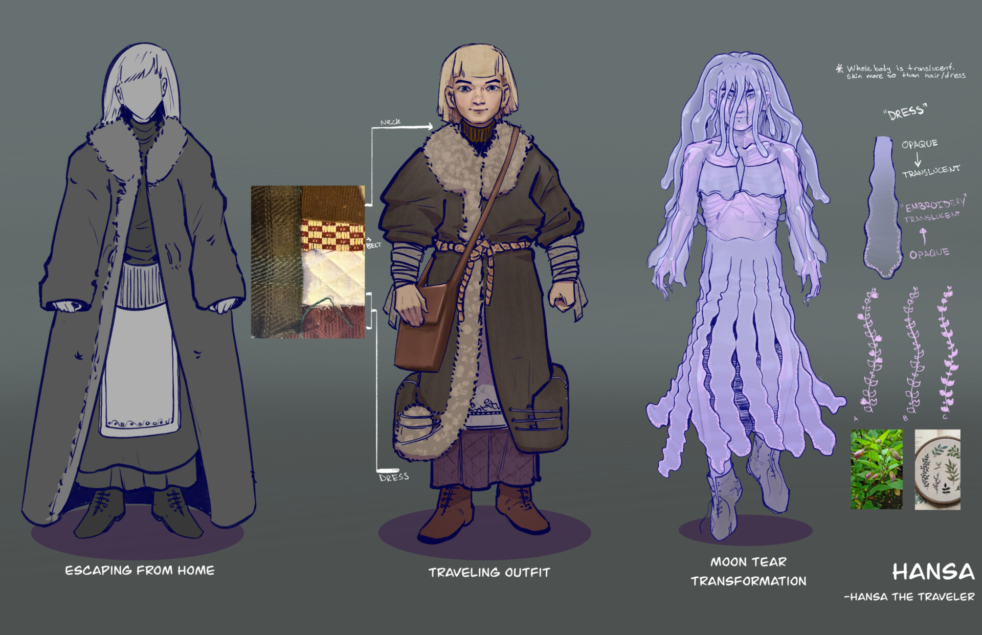 ArtStation - Tales from the Hinterland - Character/Costume Design