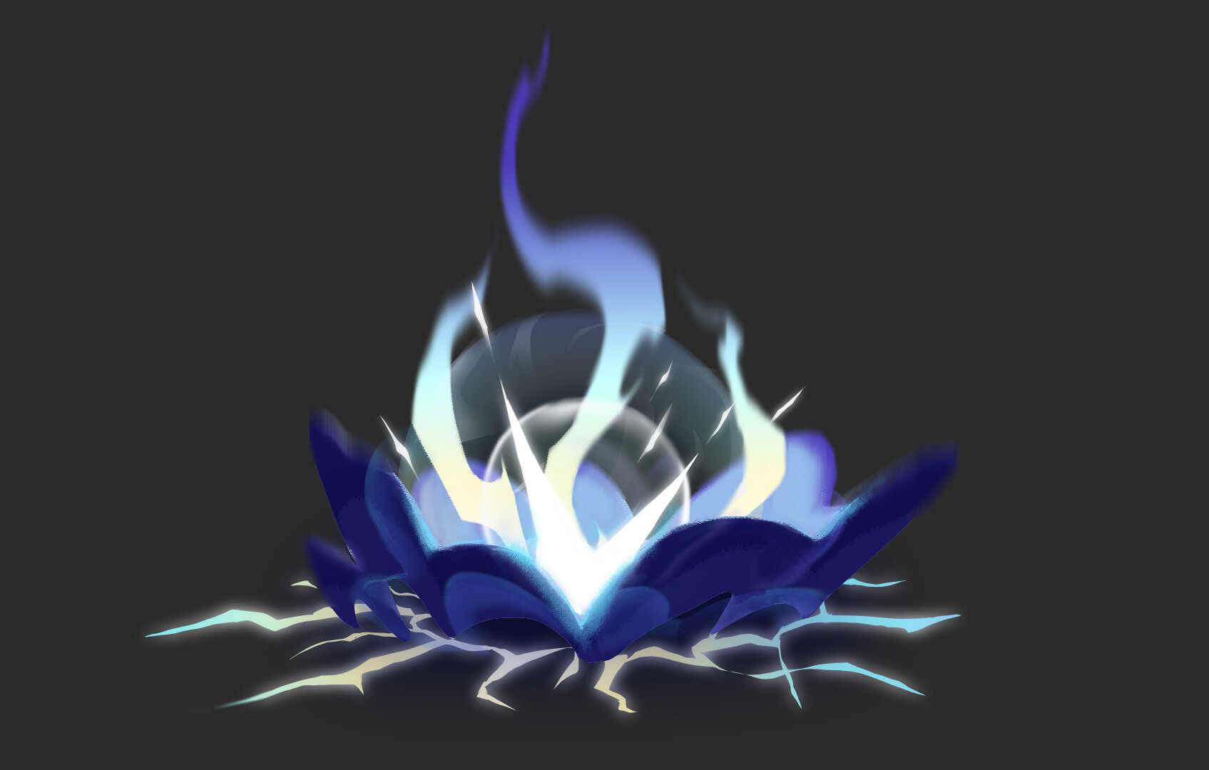 ArtStation - Lightning cloud strike VFX concept