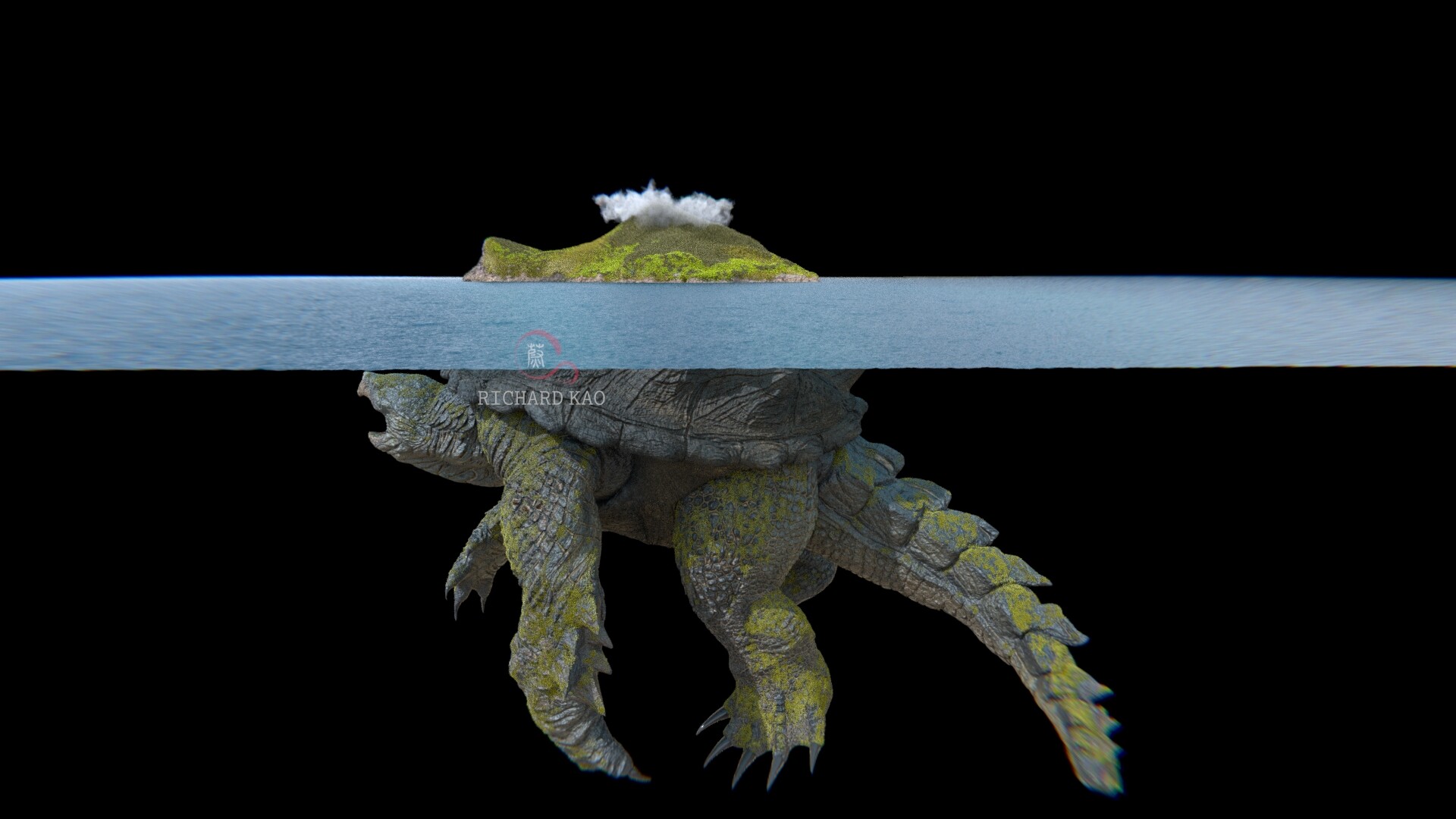 ArtStation - Taiwan Guishan Island Turtle General By Yu Wei(Richard) Kao