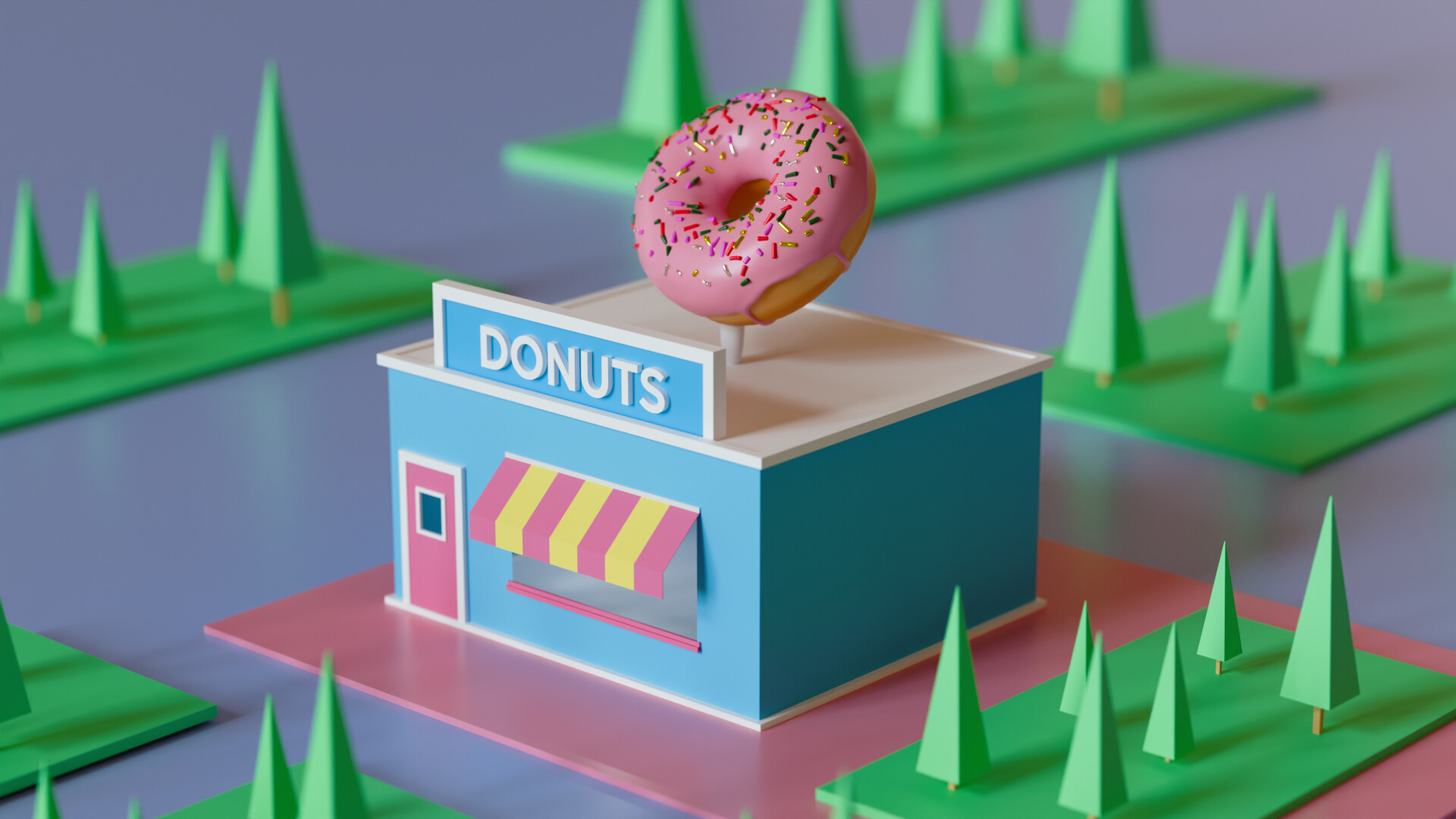 ArtStation - Donut resist this charm!