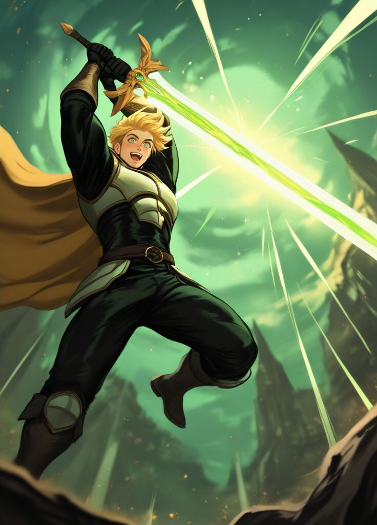 4K Anime Reference Art for Artists and Enthusiasts - 525 Swordplay Pose ...