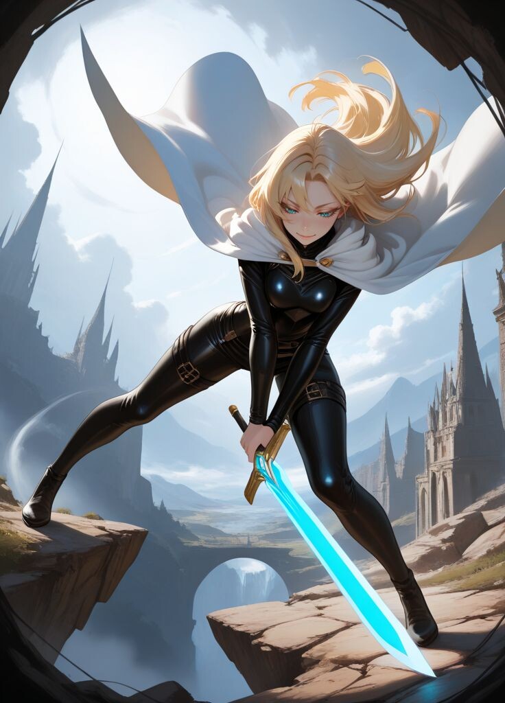 4K Anime Reference Art for Artists and Enthusiasts - 525 Swordplay Pose ...