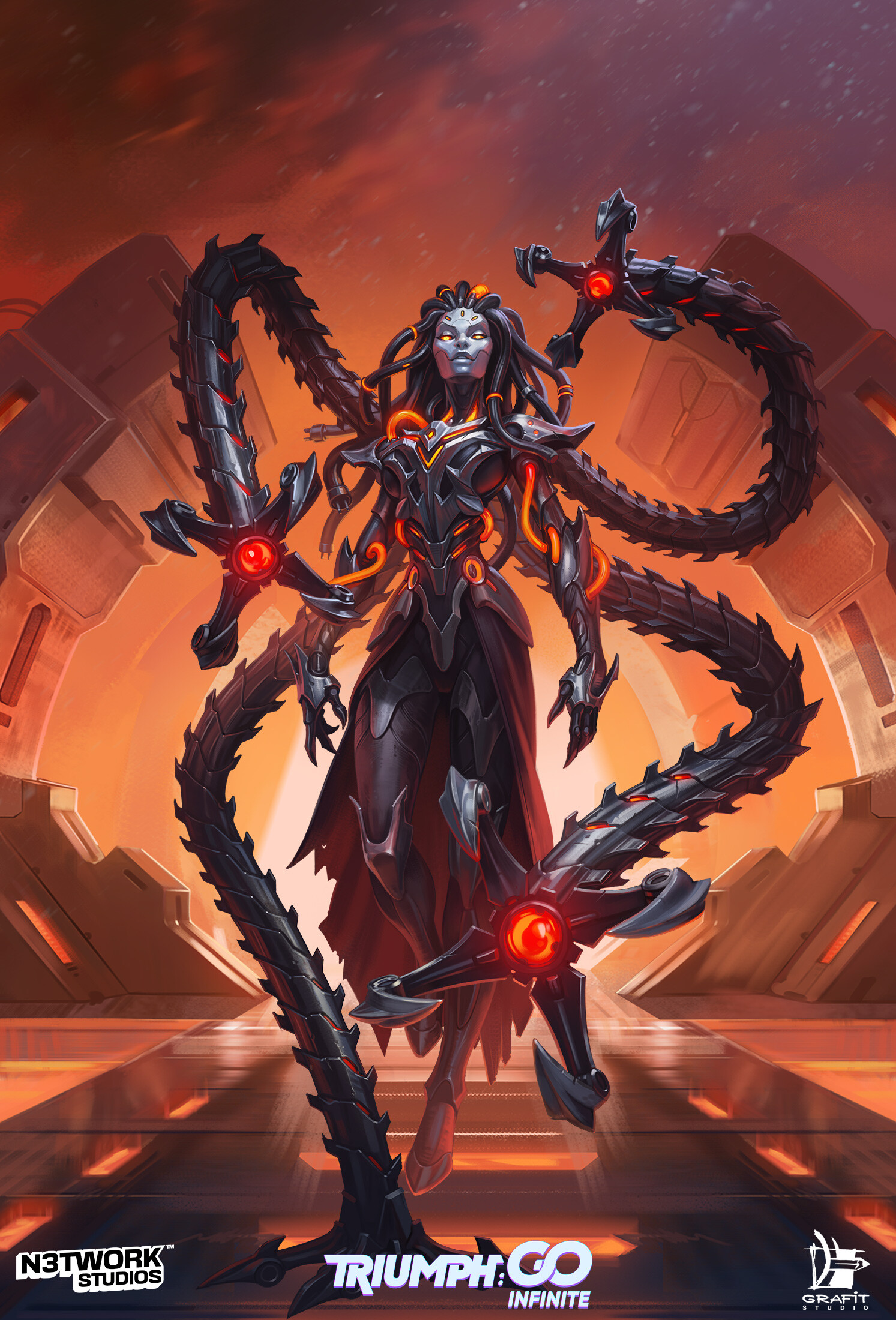 Grafit Studio - Triumph: GO Infinite – Character Illustrations