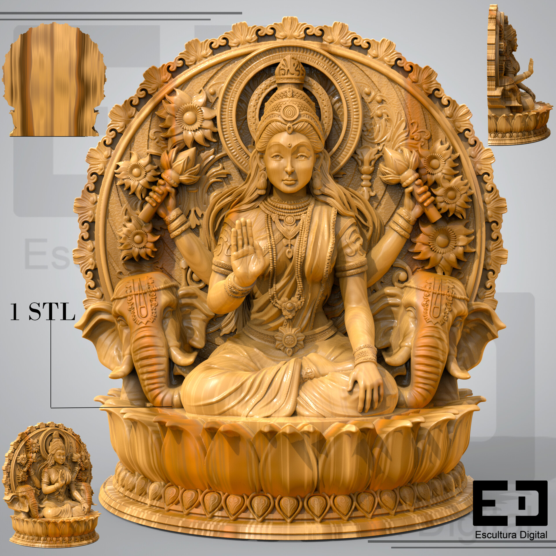 ArtStation - Lakshmi – Divine Portal