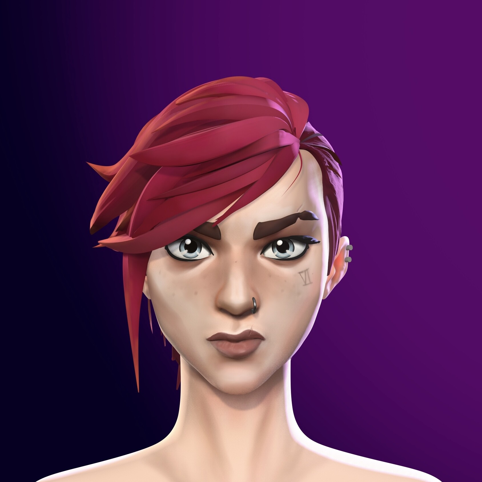 ArtStation - Vi fan art 3D