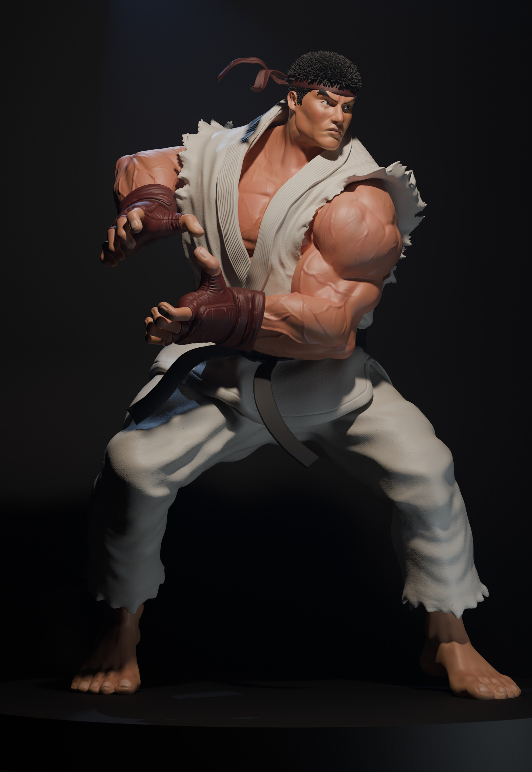 ArtStation - Ryu - Street Fighter