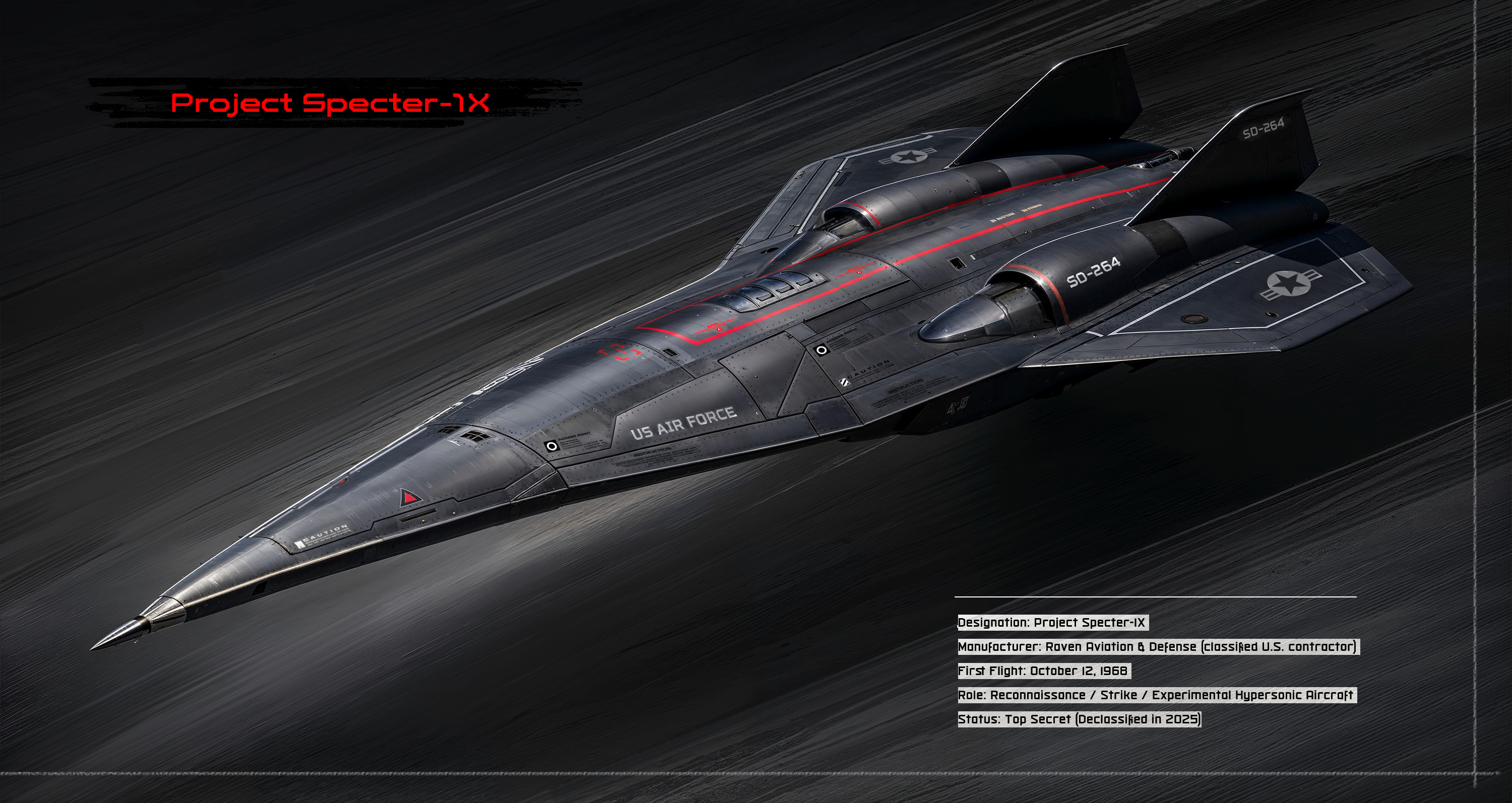 Frank Capezzuto III - Cold War Phantom: Drone Prototype SPECTER-1X