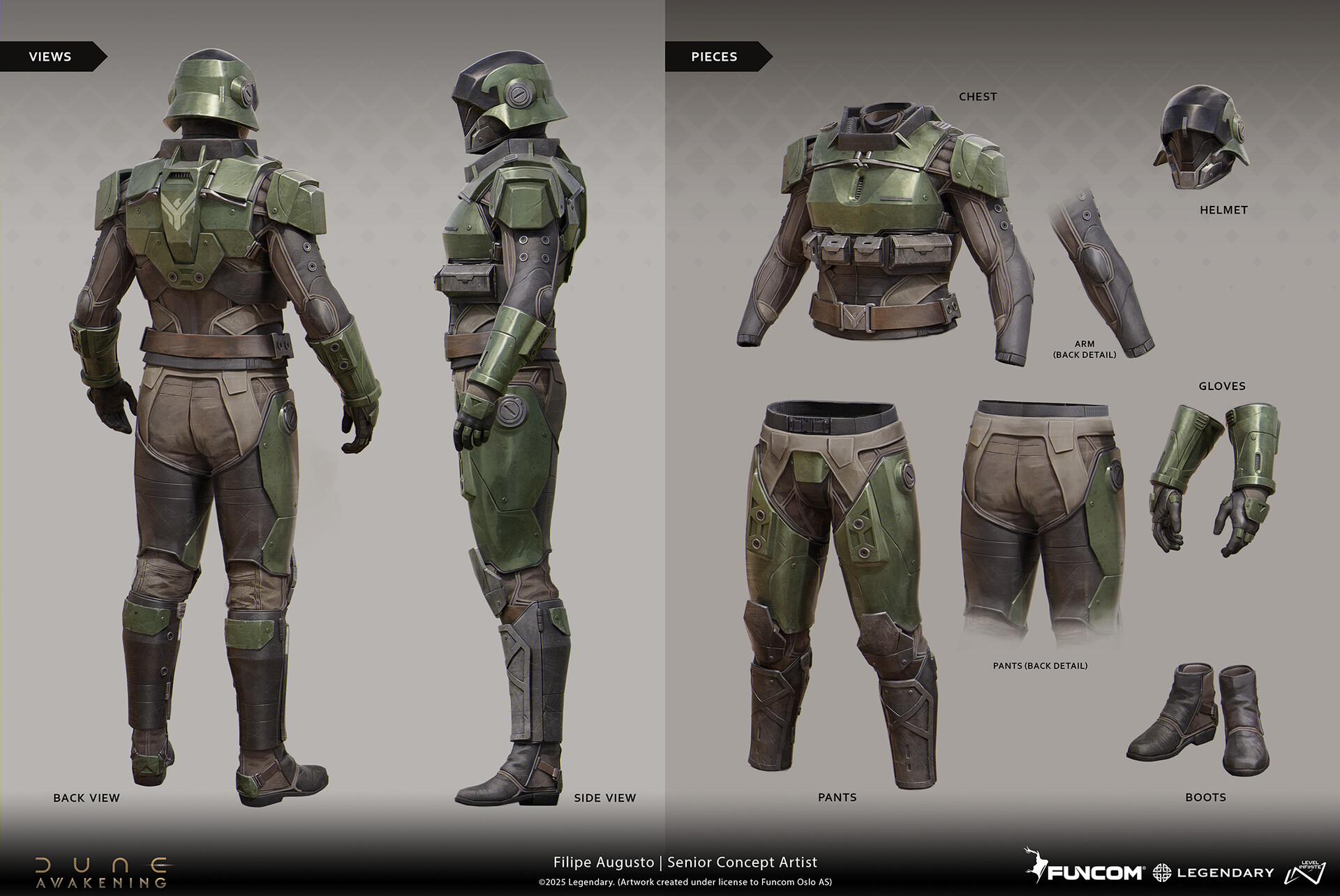 Filipe Augusto - DUNE: Awakening - Atreides Armors