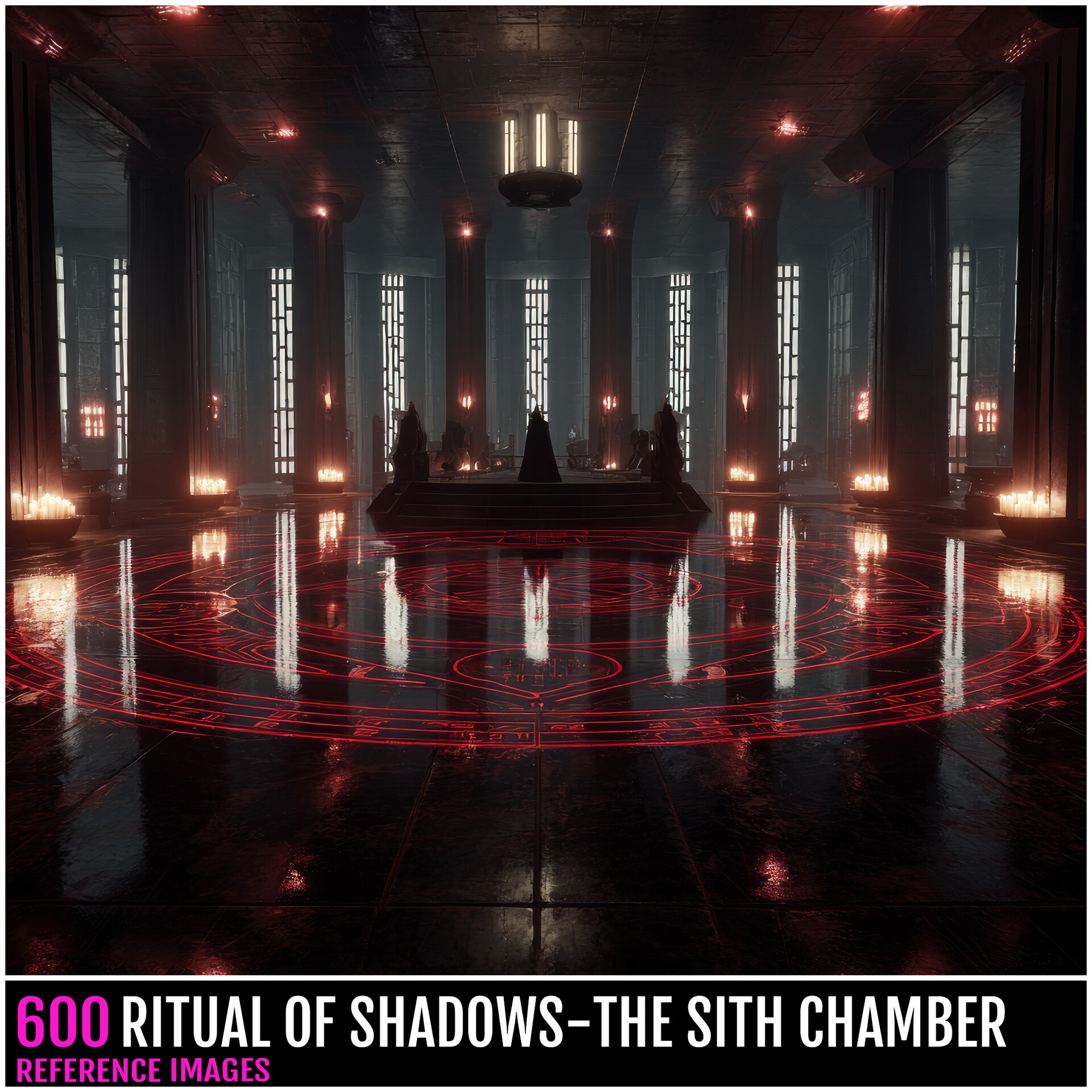 ArtStation - 600 RITUAL OF SHADOWS-THE SITH CHAMBER